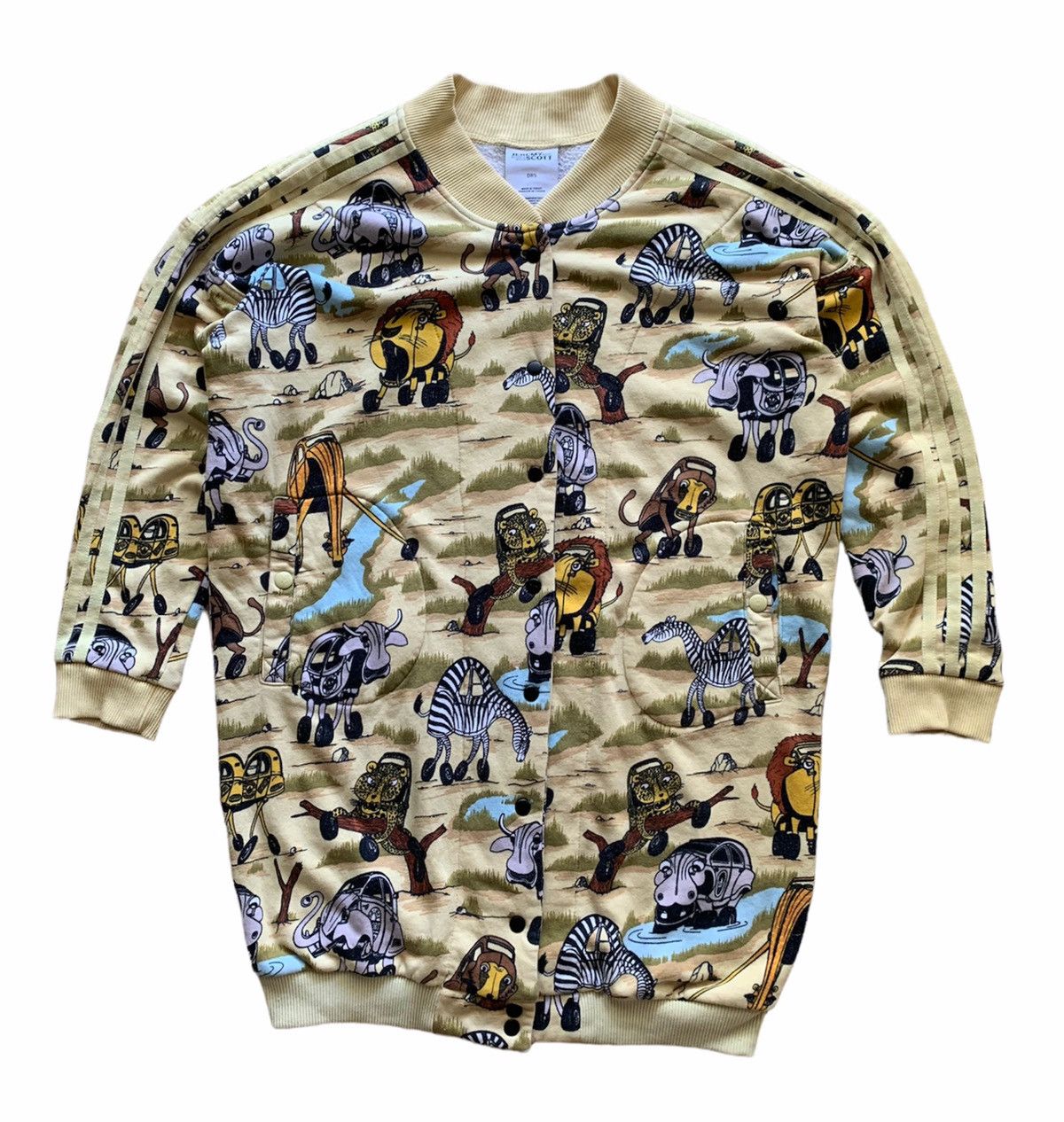 Adidas × Jeremy Scott × Varsity Jacket 🔥 Jeremy Scott x Adidas Safari ...