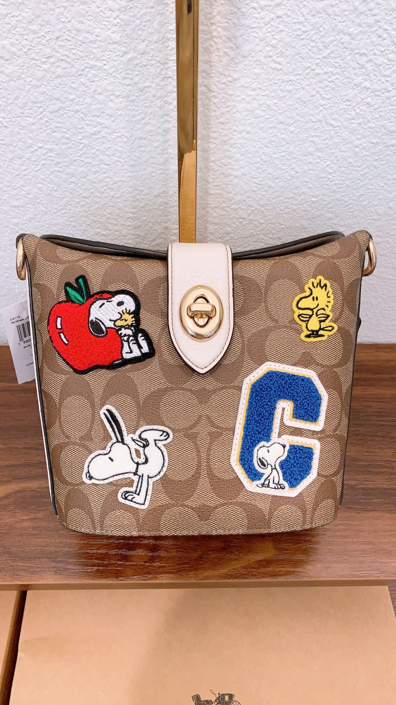 Coach Peanuts Addie Crossbody In Signature Canvas Varsity Patches | Grailed