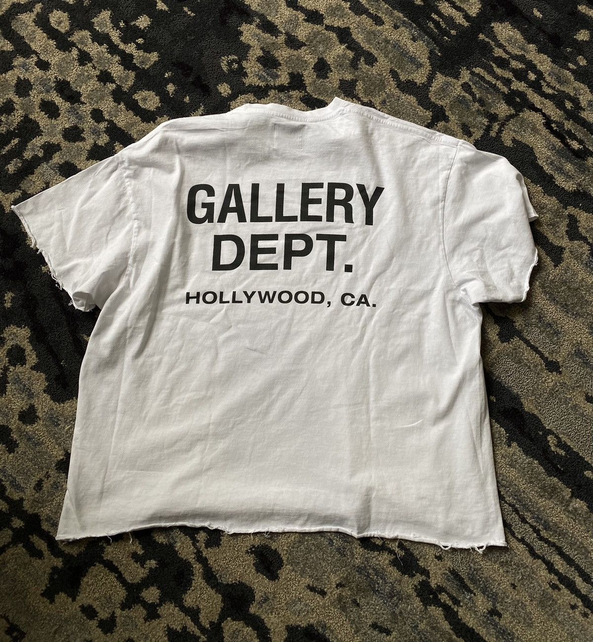 Gallery Dept. Gallery Dept Logo White T-Shirt | Grailed