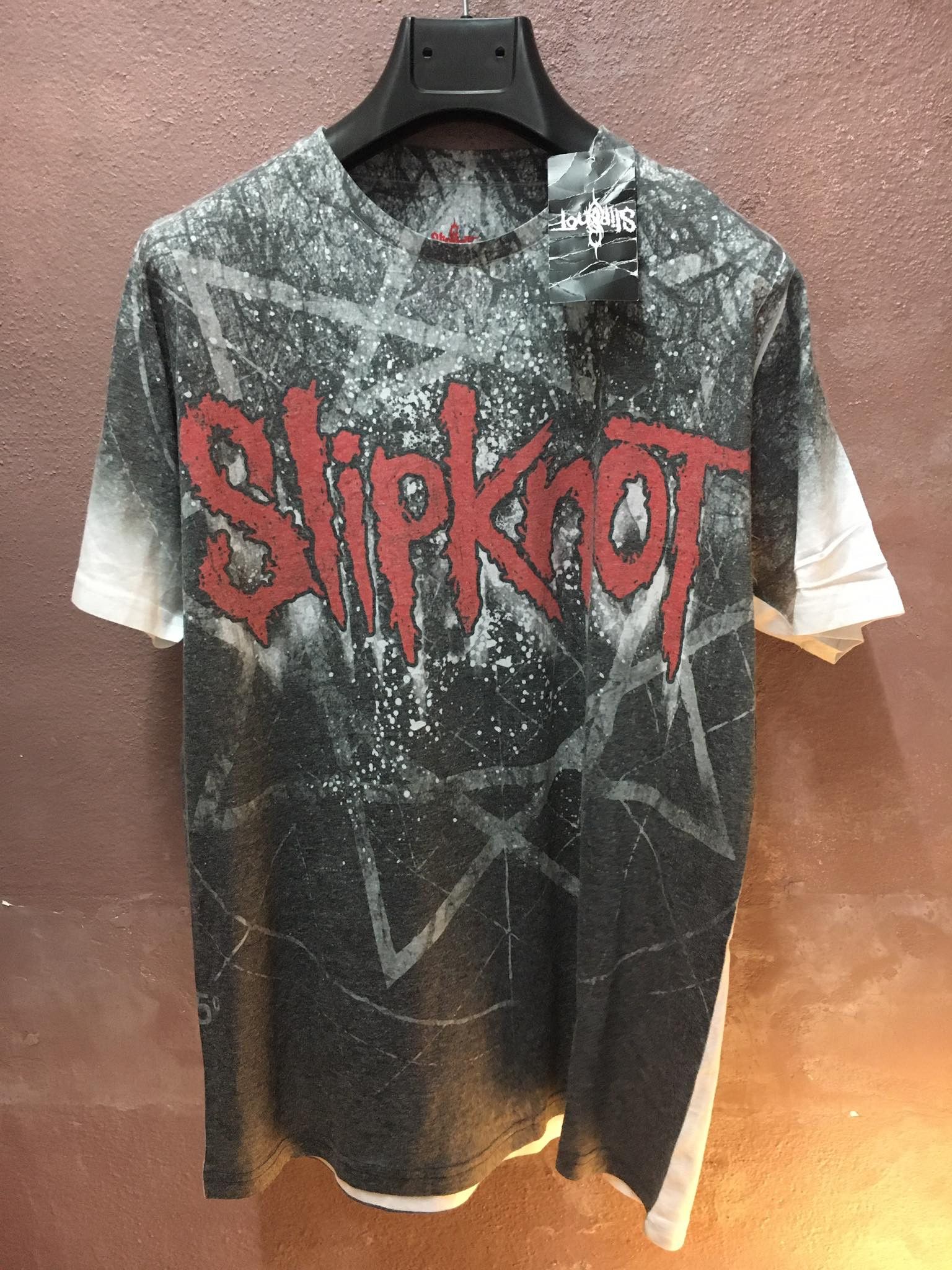 Band Tees × Good Music Merchandise × Slipknot SLIPKNOT DEADSTOCK FULL ...