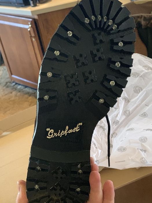 Gripfast Burgundy Rub-Off14 Eye Steel Toe Capped Derby Boot | Grailed