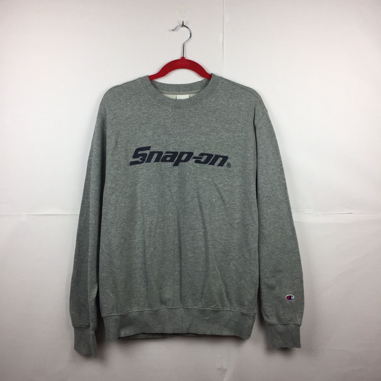Champion Vintage Rare Champion X Snap On Sweatshirt | Grailed