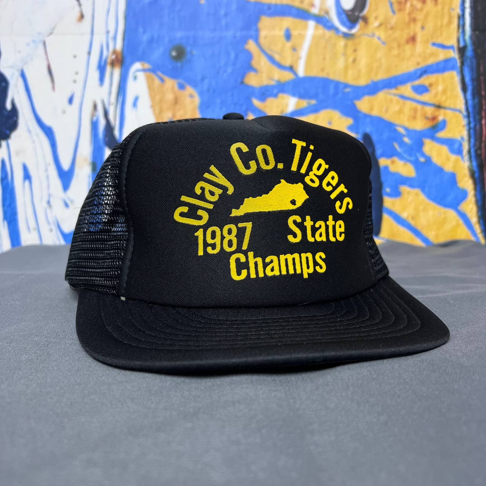 Vintage Clay County Tigers Kentucky 1987 State Chanks | Grailed