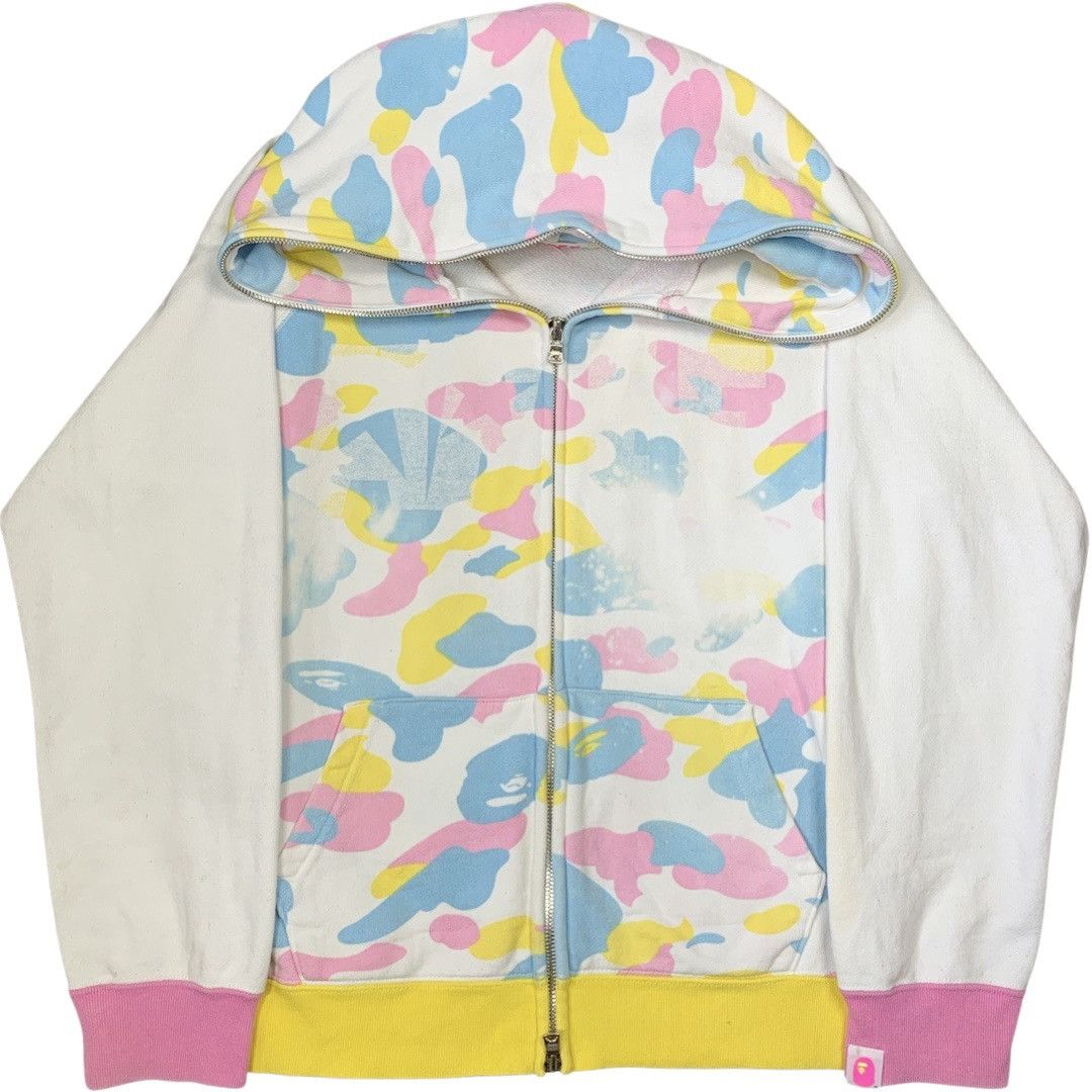 Bape Bape Cotton Candy Full Zip Hoodie 🍭 | Grailed
