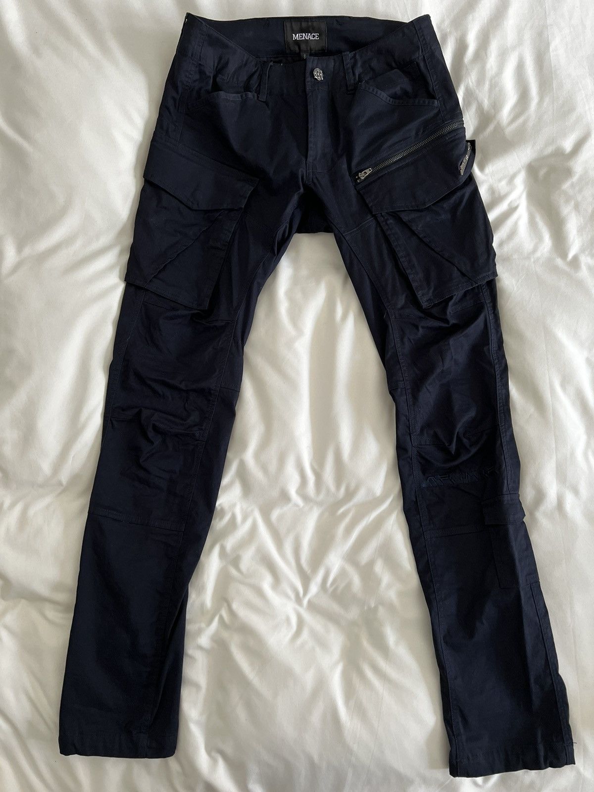 Menace MENACE CORPORATION COTTON TWILL CARGO PANTS | Grailed