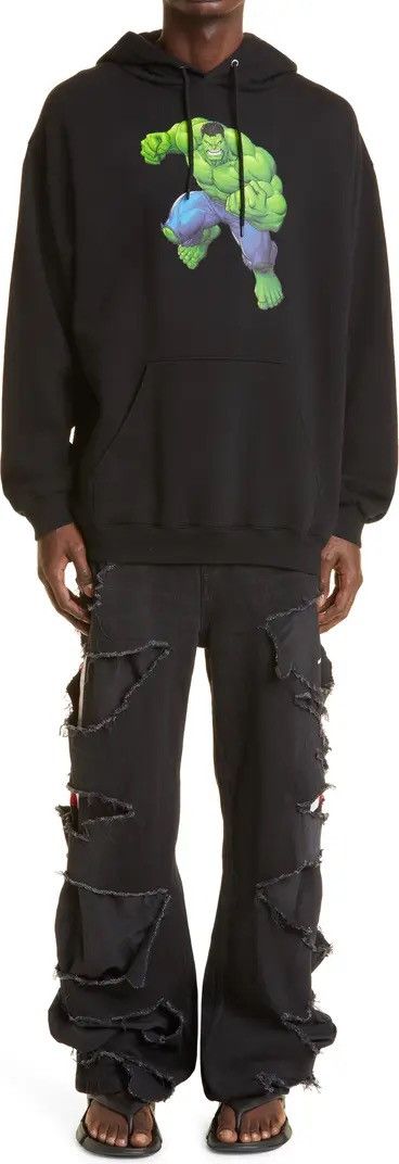 Balenciaga Balenciaga Slashed Denim Destroyed Jeans FW21 | Grailed