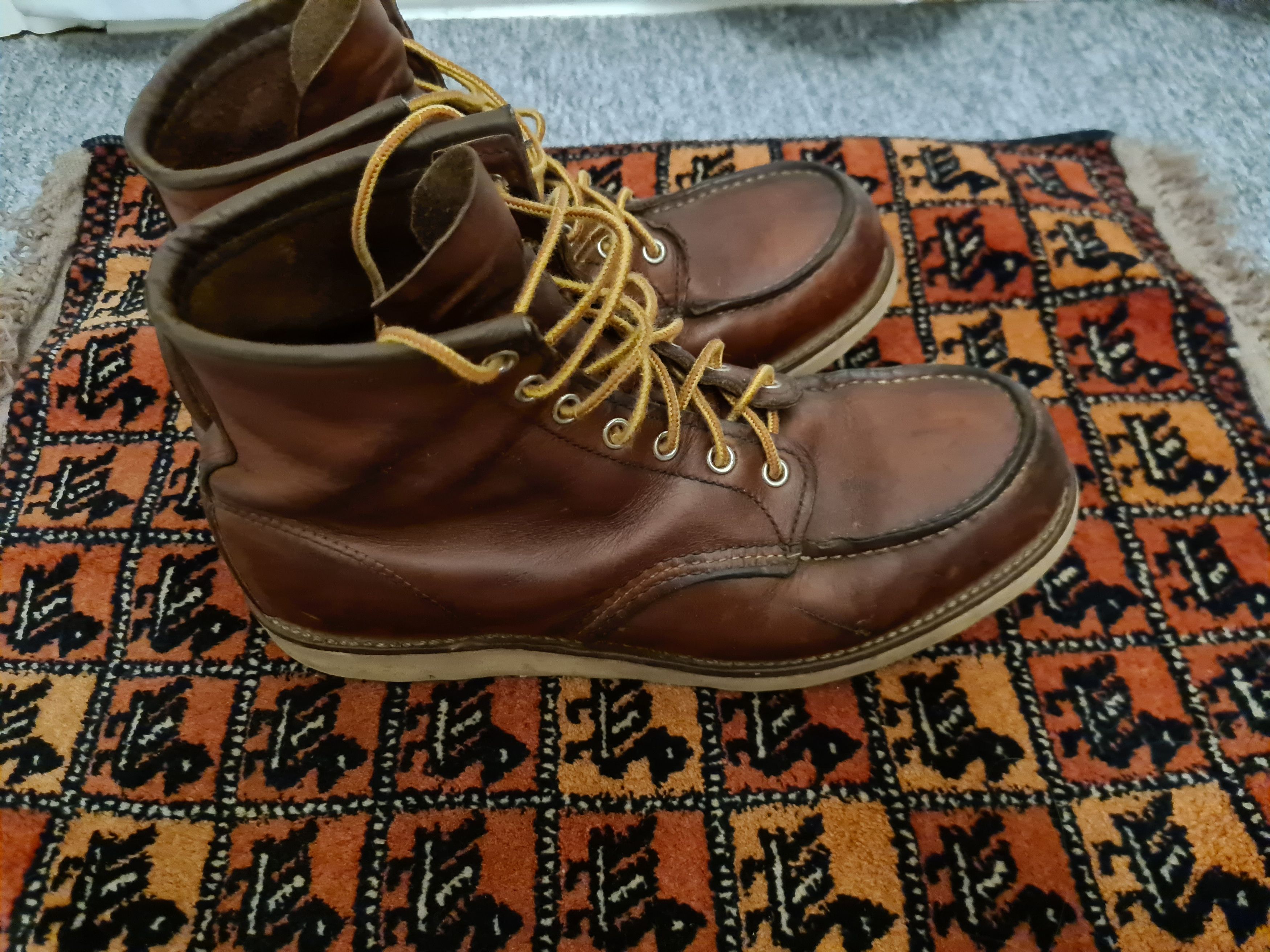 Red Wing Moc Toe Boot Oro Legacy Leather | Grailed