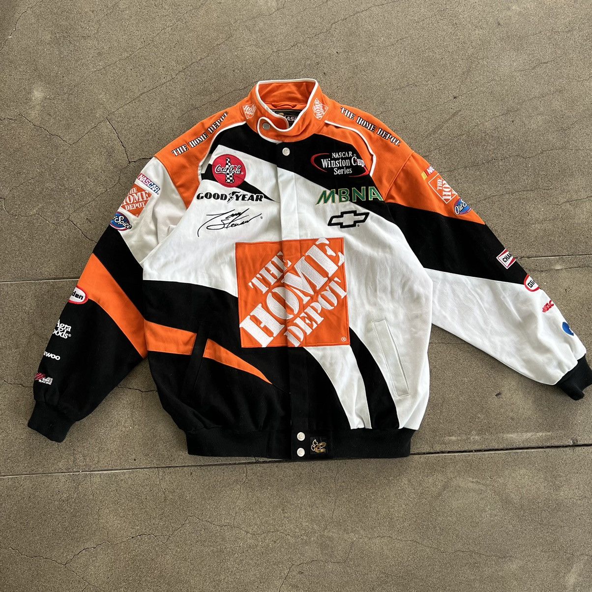 NASCAR × Vintage Vintage 90s Home Depot nascar jacket. XL | Grailed