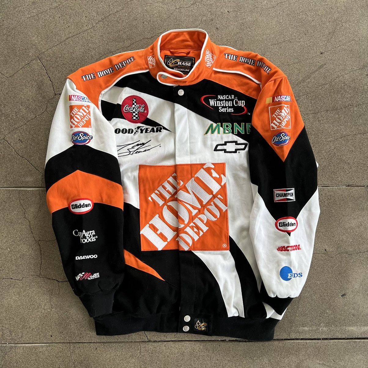 NASCAR × Vintage Vintage 90s Home Depot nascar jacket. XL | Grailed