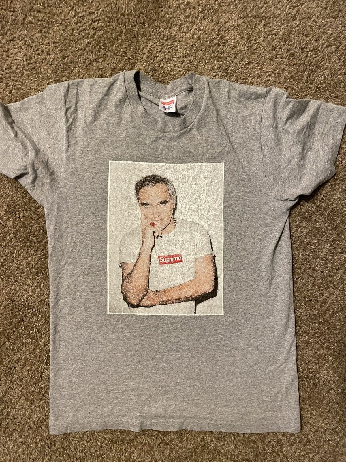 Supreme Supreme Morrissey Photo Tee T-Shirt SS16 | Grailed
