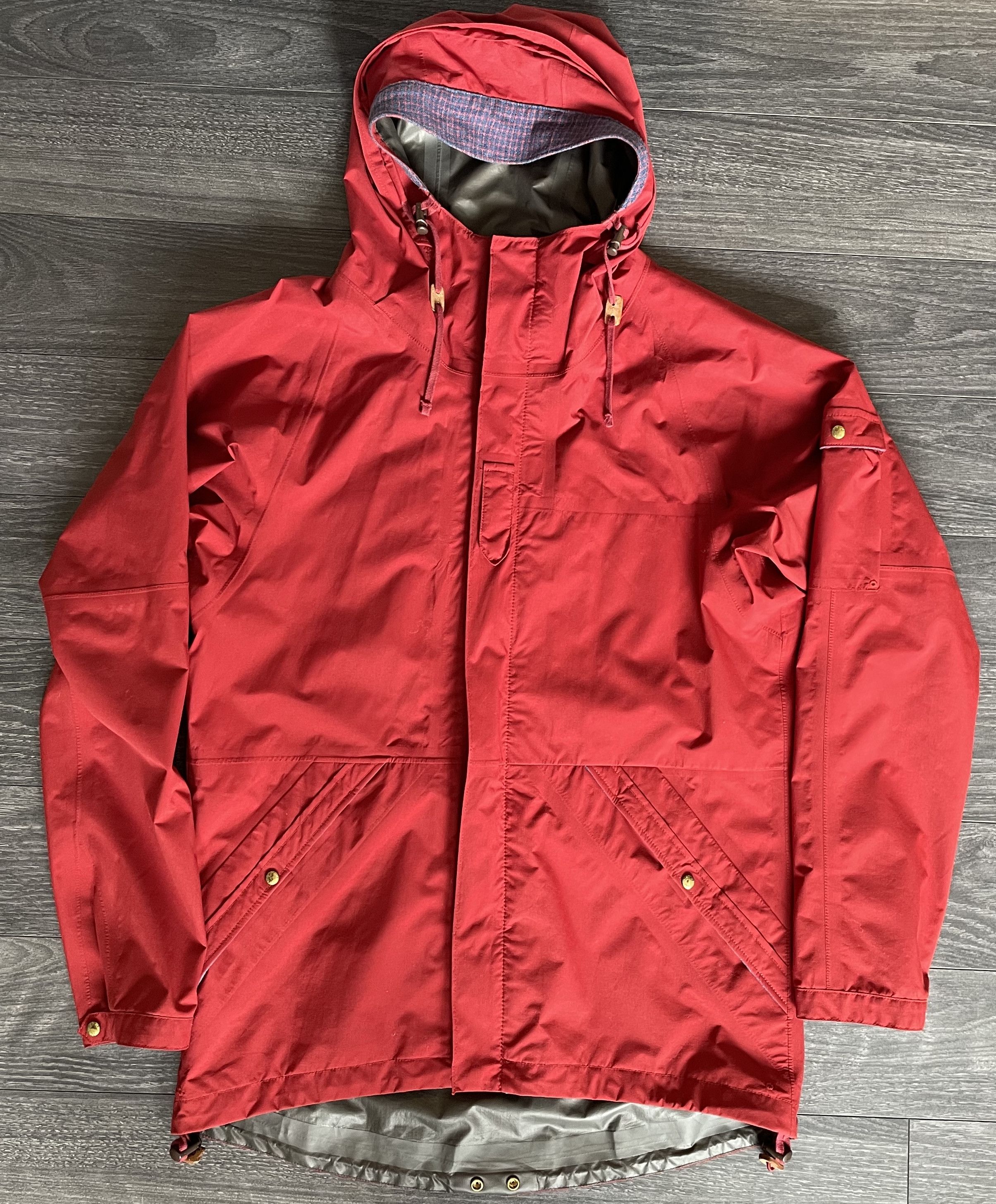 Goretex × Visvim VISVIM X GORE-TEX GORETEX JACKET RED SZ 2 M | Grailed