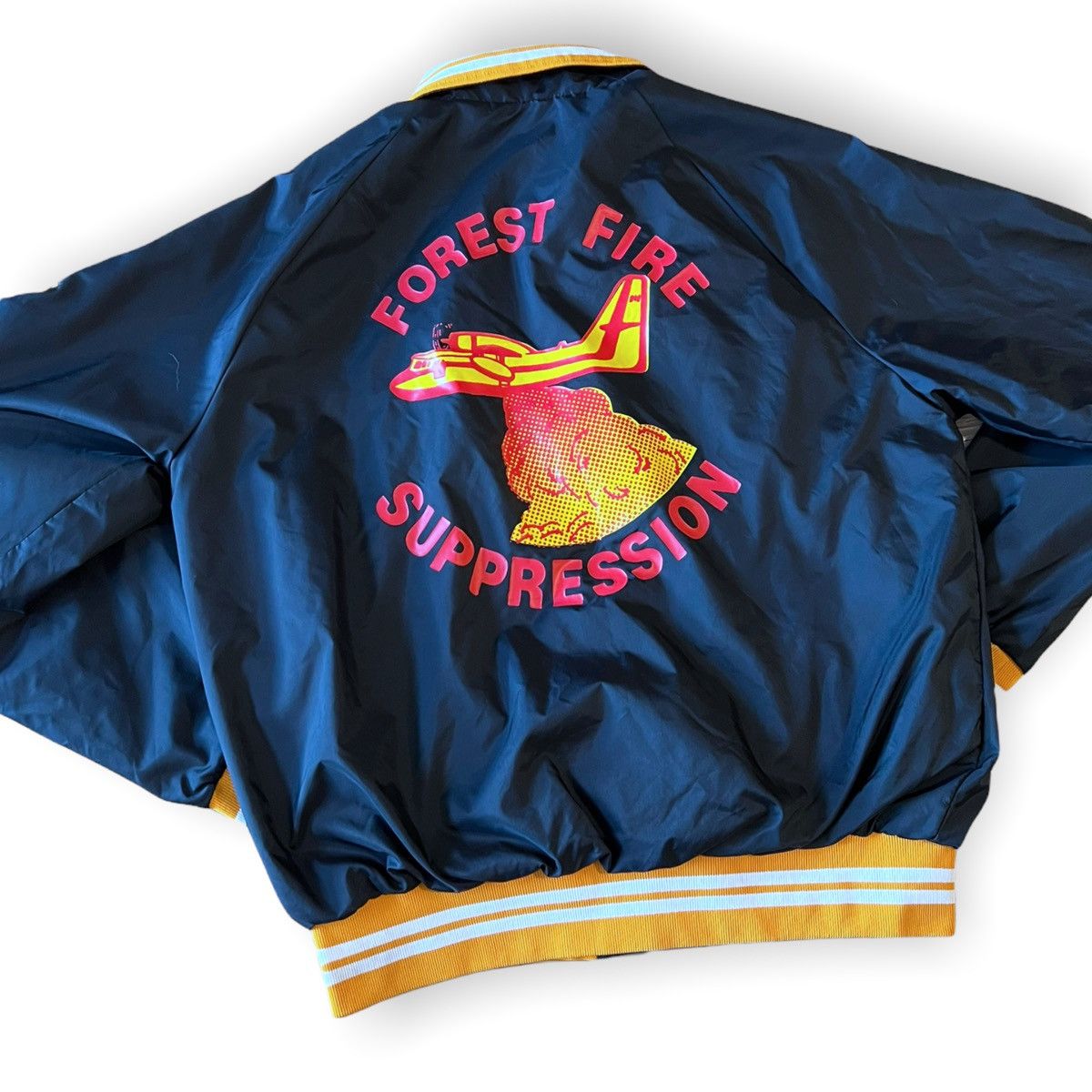 Vintage Vintage Forest Fire Control Water Bomber Jacket 80s 90s | Grailed