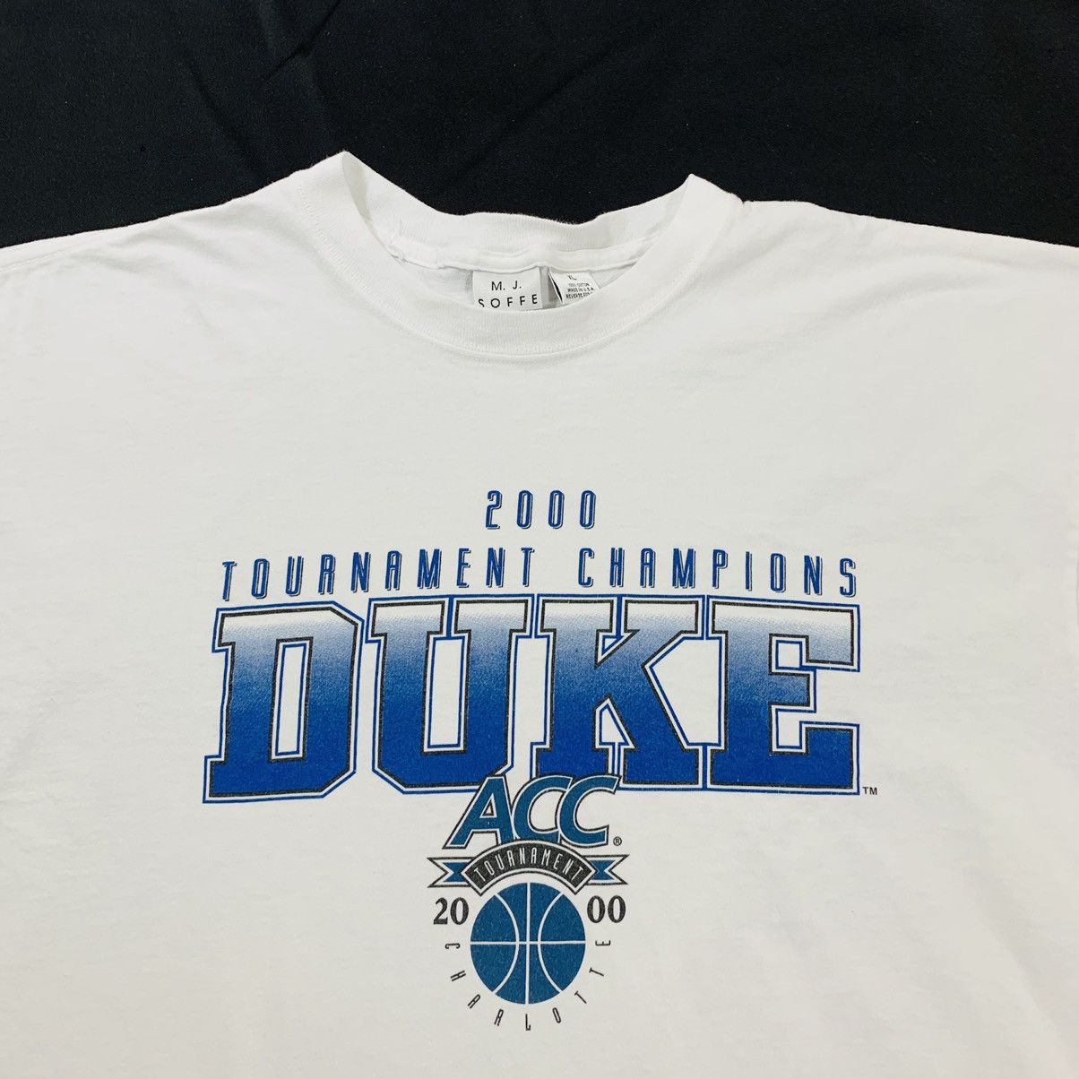 Vintage Duke Blue Devils 2000 AAC Basketball Champions T-Shirt Vtg ...