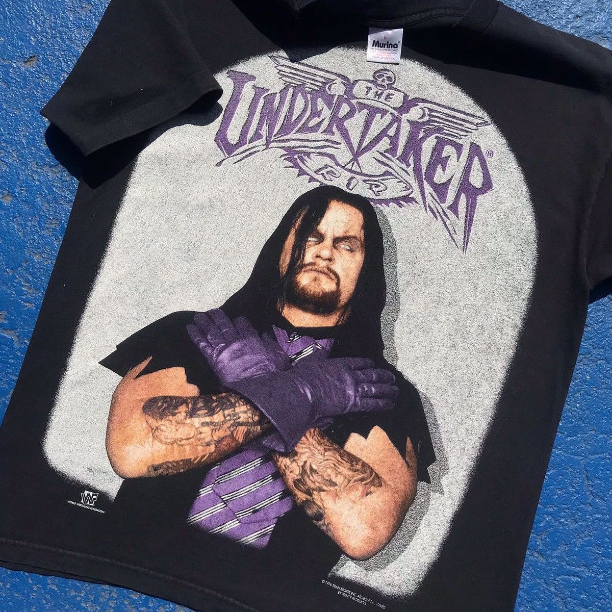 Vintage × WWE × WWF Vintage 1996 Undertaker RIP Tee | Grailed