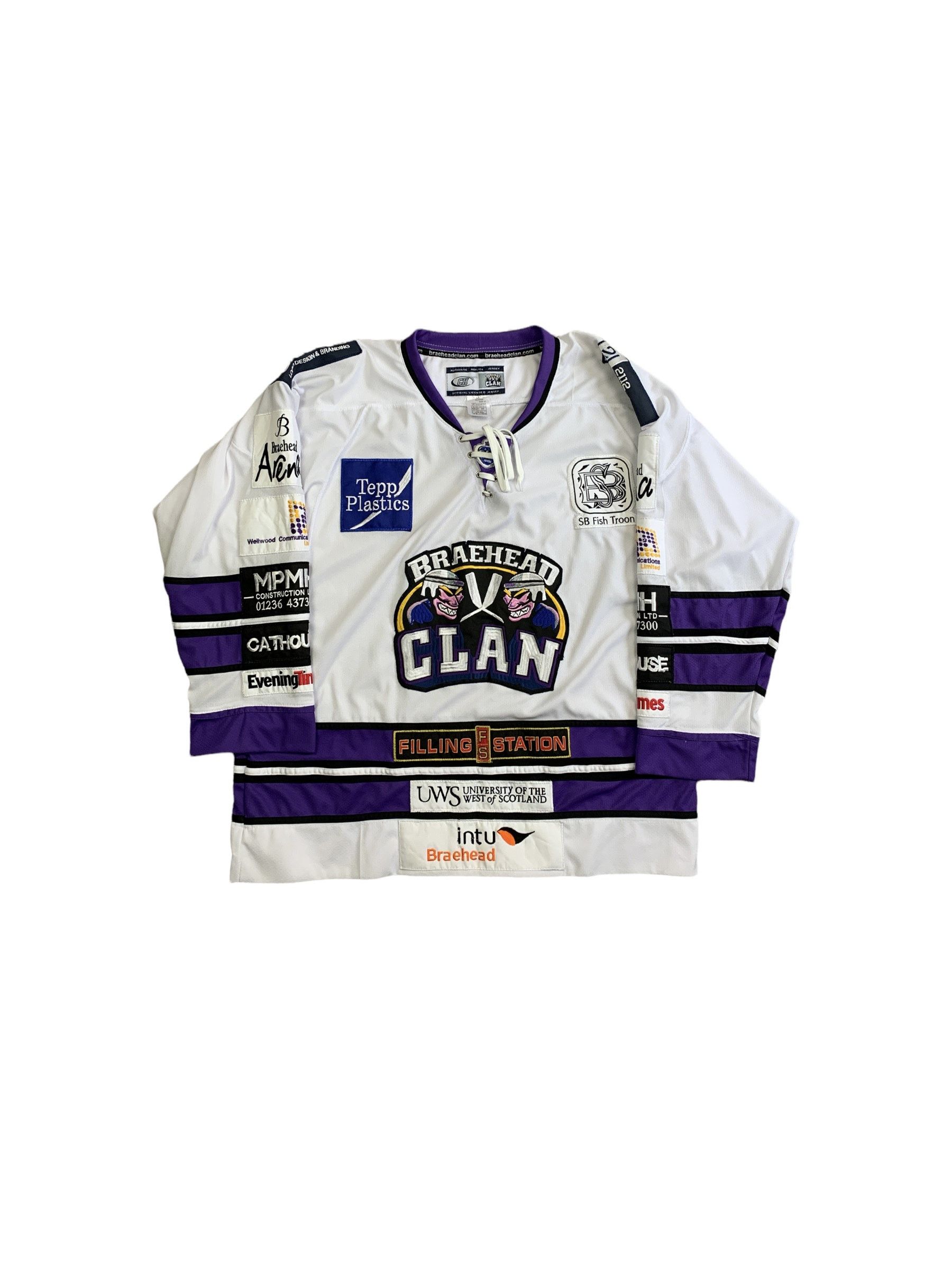 Hockey Jersey × Vintage Braehead Clan Hockey Jersey | Grailed