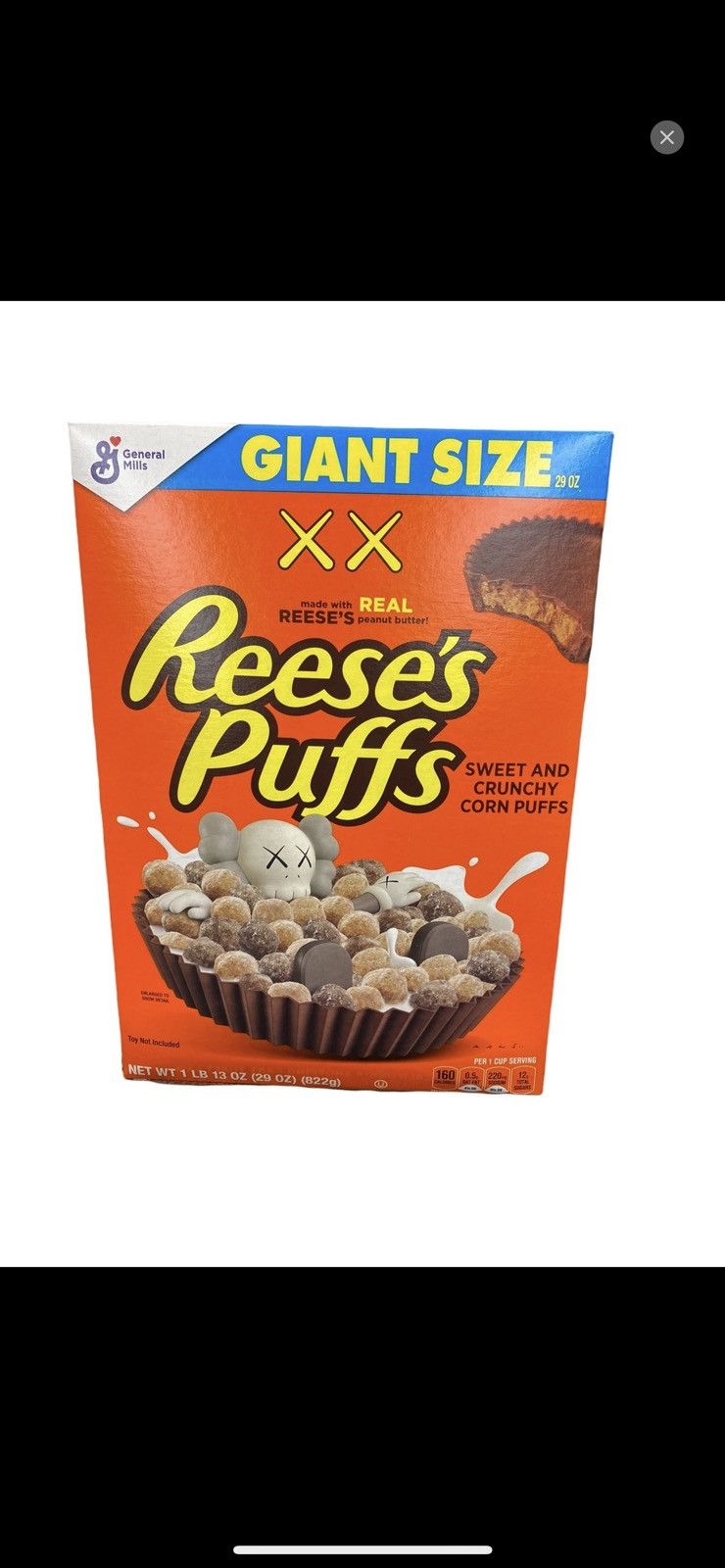Kaws Kaws X Reese’s Puff Cereal | Grailed