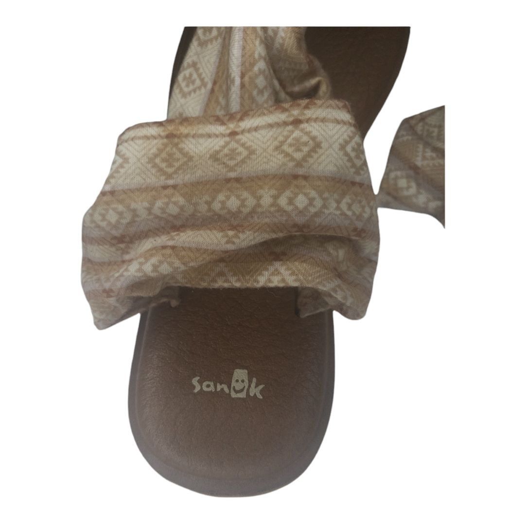 Malibu Sandals Sanok Yoga Sling Fabric Soutwestern Print Sz 9 Sandal ...