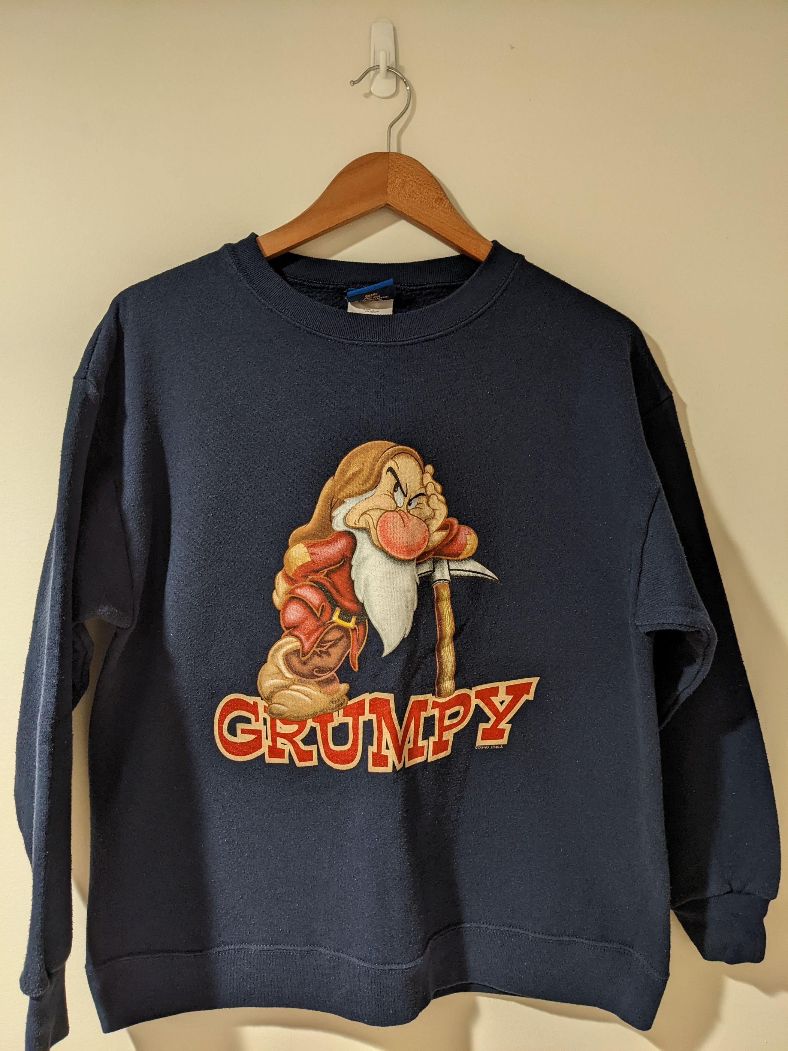 Disney × Vintage Vintage Disney Seven Dwarfs Grumpy Crewneck | Grailed
