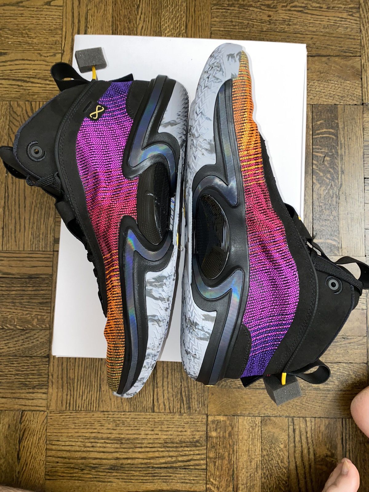 Jordan Brand × Nike Air Jordan XXXVI (36) Sunset BLACK / ORANGE LASER ...