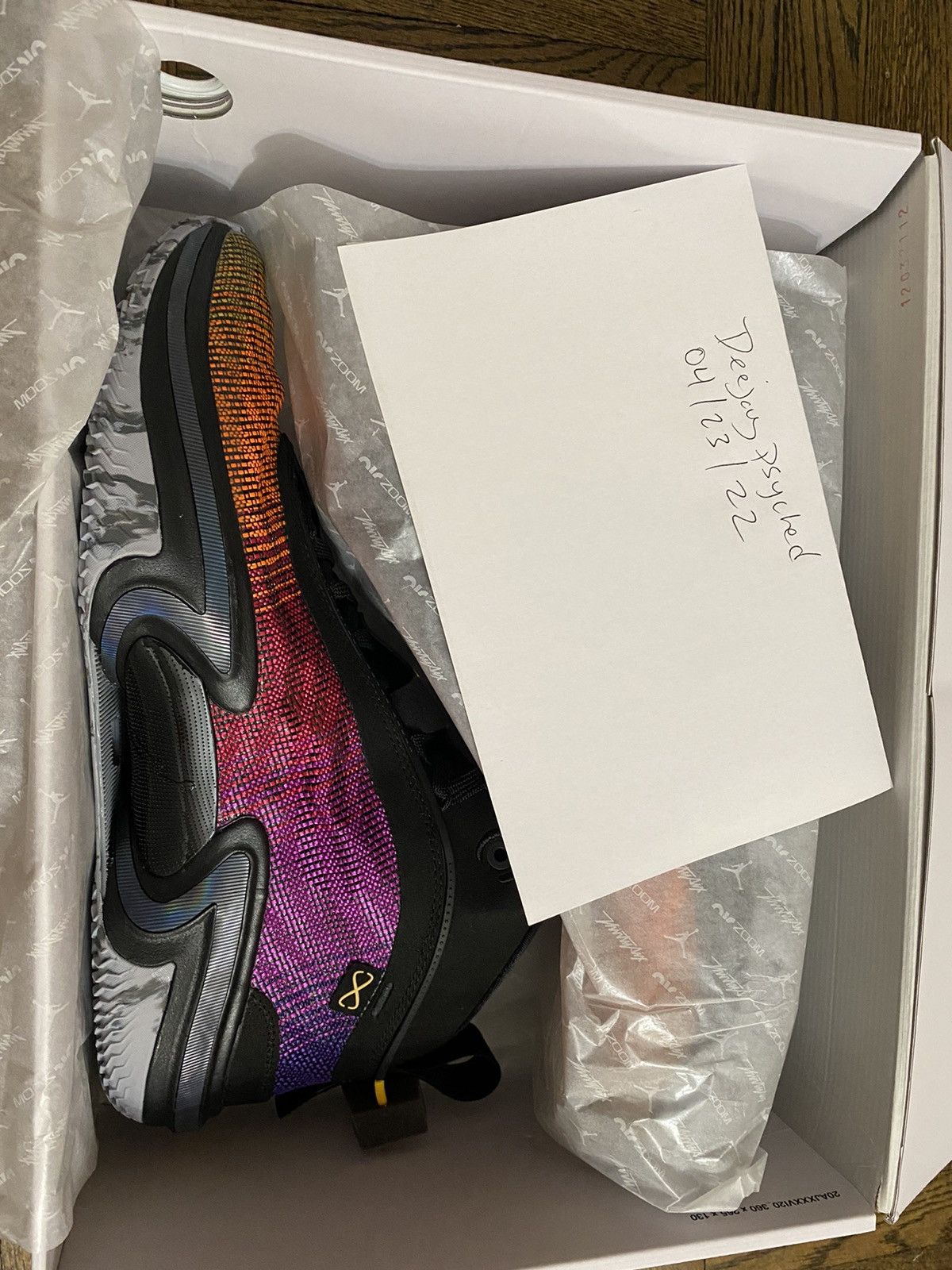 Jordan Brand × Nike Air Jordan XXXVI (36) Sunset BLACK / ORANGE LASER ...