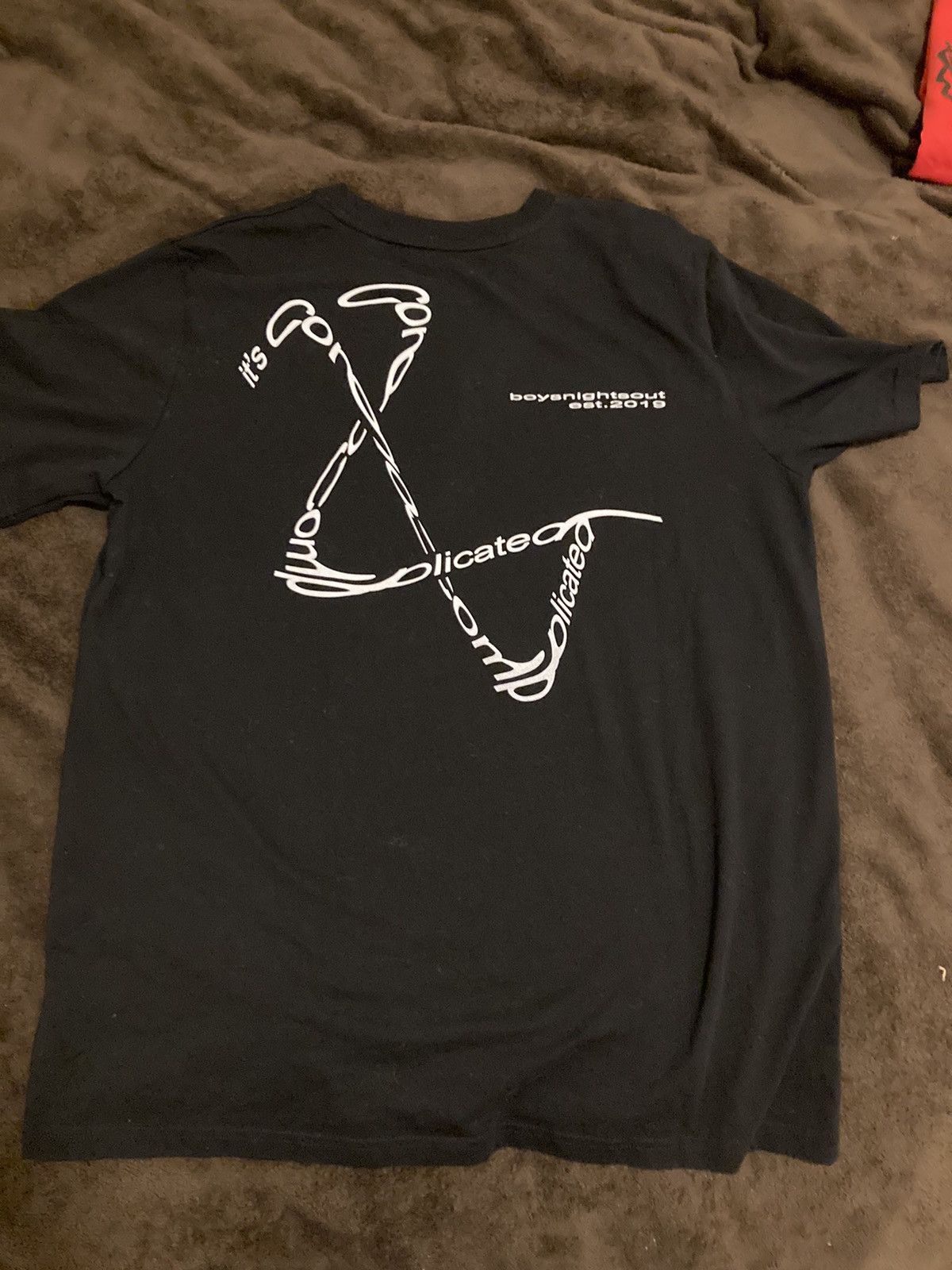 Drain Gang BNO it's complicated black t shirt | Grailed