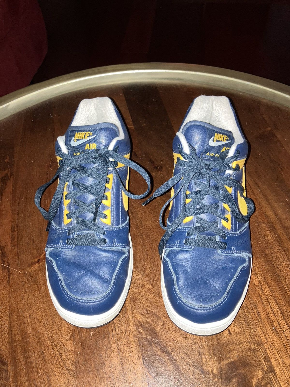 Nike Nike Air Force 2 Michigan SAMPLE | Grailed