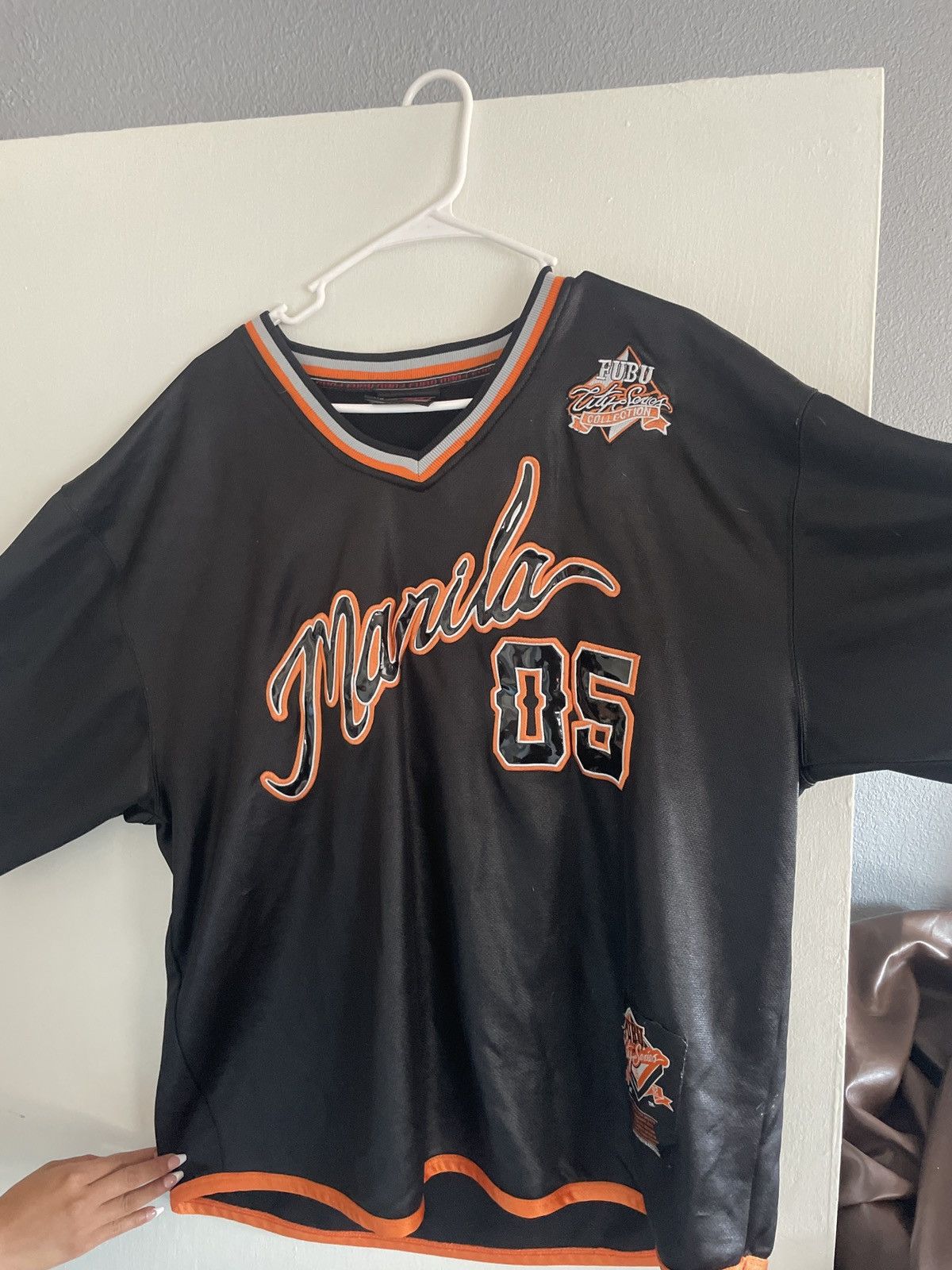 Fubu × New Era × Vintage Y2k FUBU Manila City Series jersey | Grailed