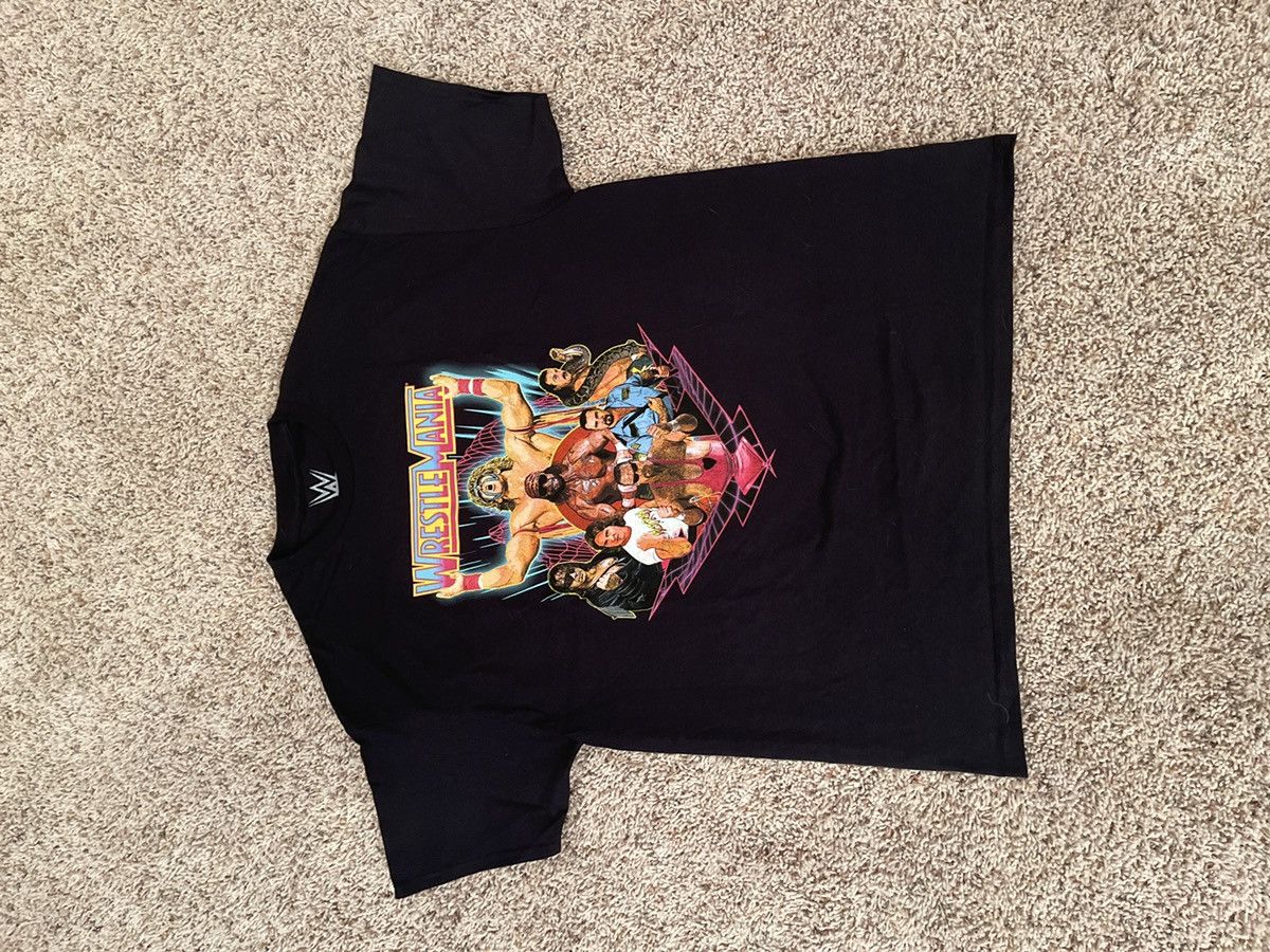 Vintage × WWF Vintage 1980s WWF Wrestlemania Shirt | Grailed
