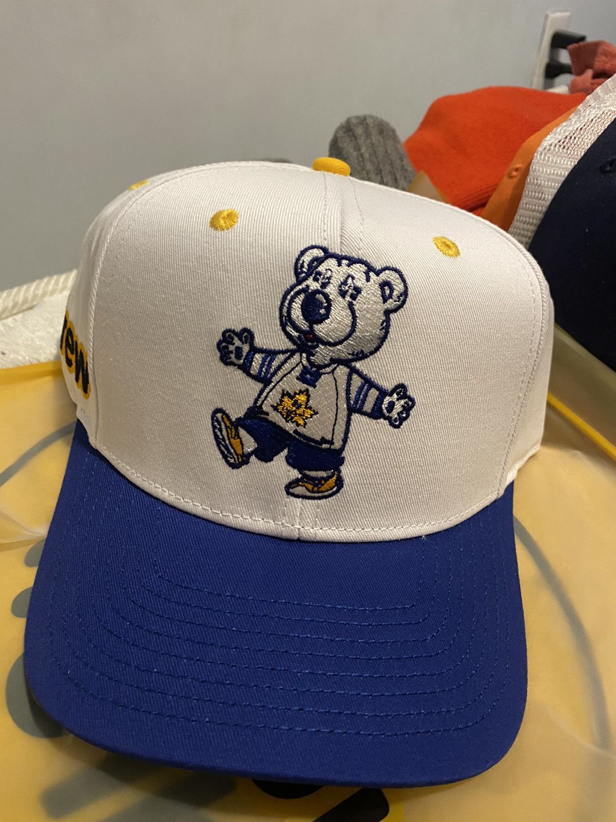 NHL Toronto Maple Leafs x Drew House Carlton the Bear hat | Grailed