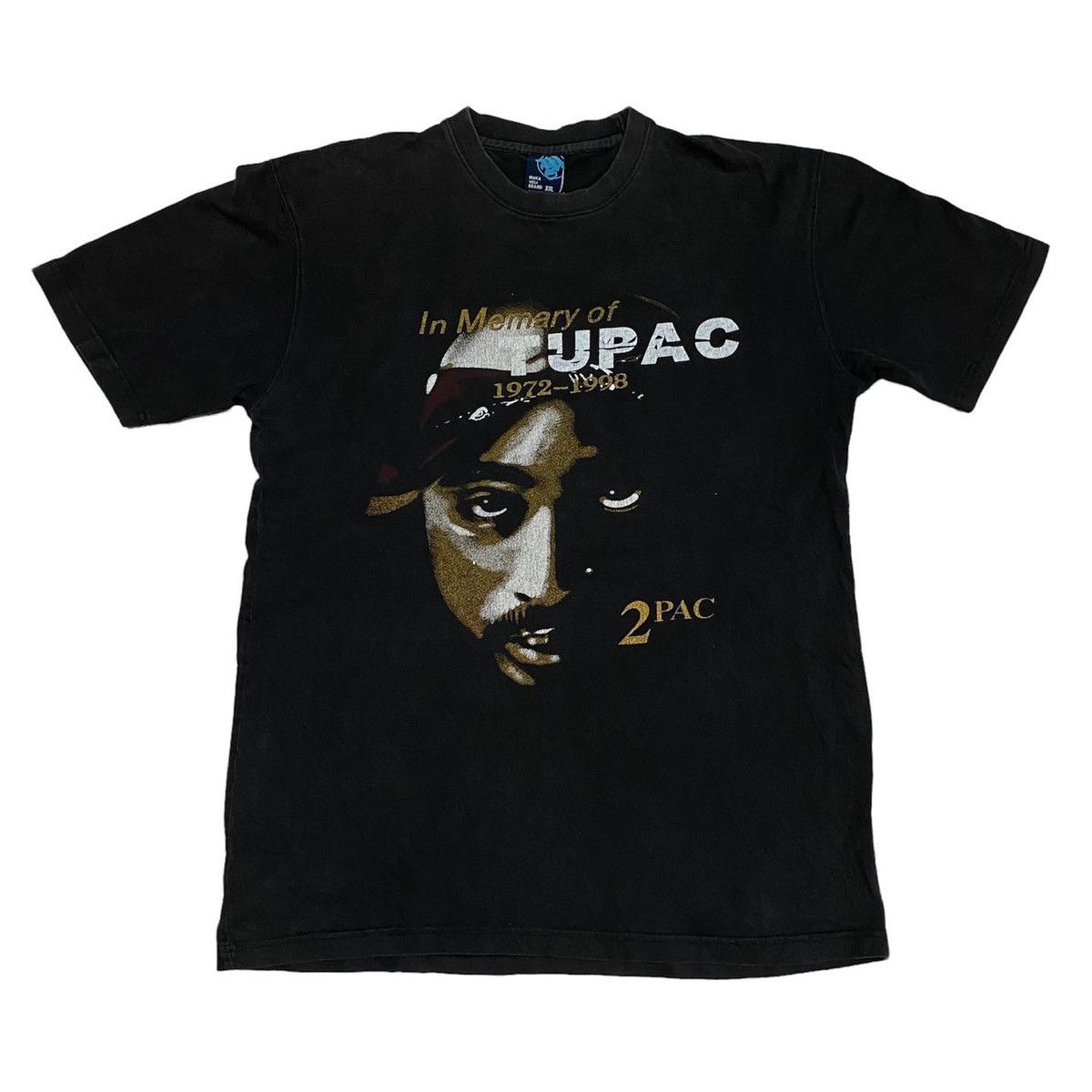 Band Tees × Rap Tees × Vintage Vintage bootleg 2pac shakur in memory ...