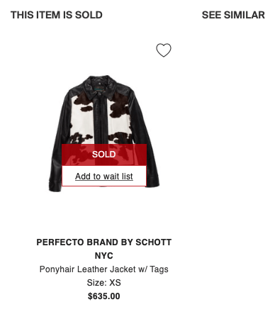 Schott Schott Perfecto Pony Hair + Leather Zip Front Bomber | Grailed