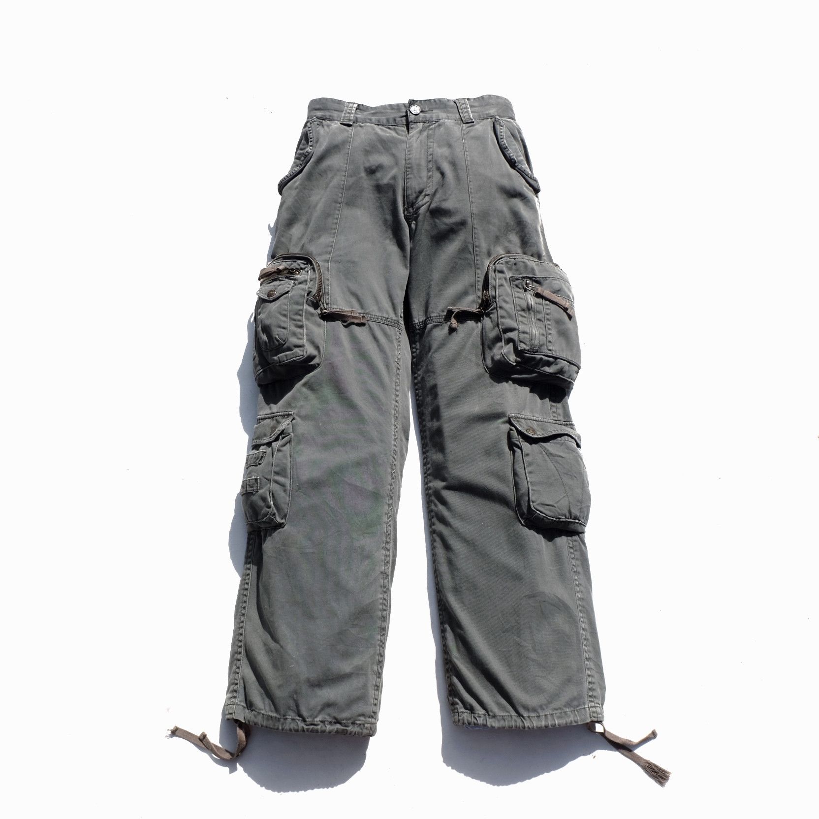 Avant Garde × Japanese Brand × Streetwear Tbj 3d-multi pocket baggy ...