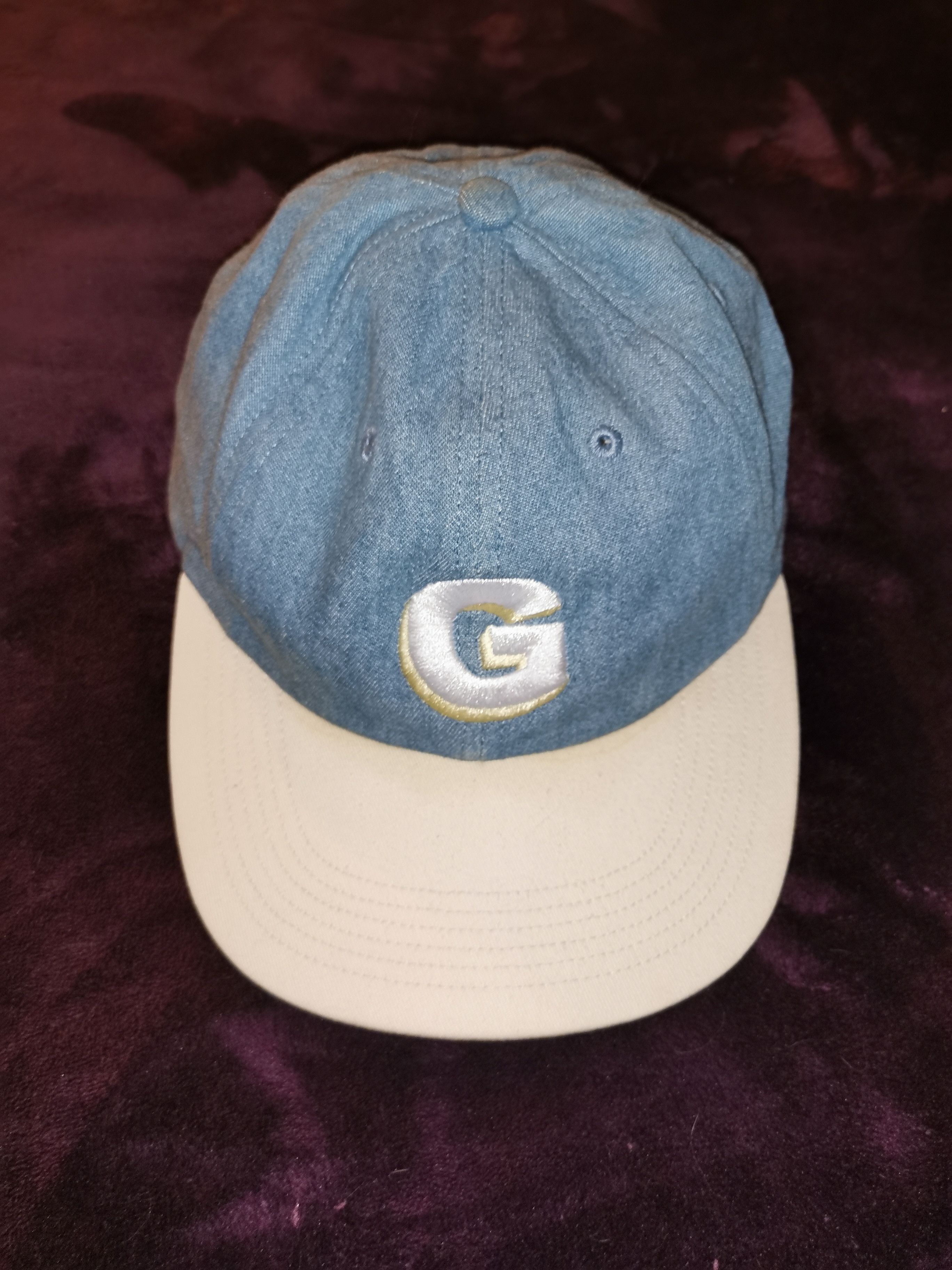 Golf Wang Golf Wang Denim & Cream G logo Hat | Grailed