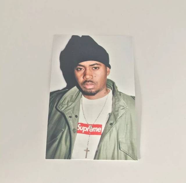 Supreme Nas Photo Sticker | Grailed
