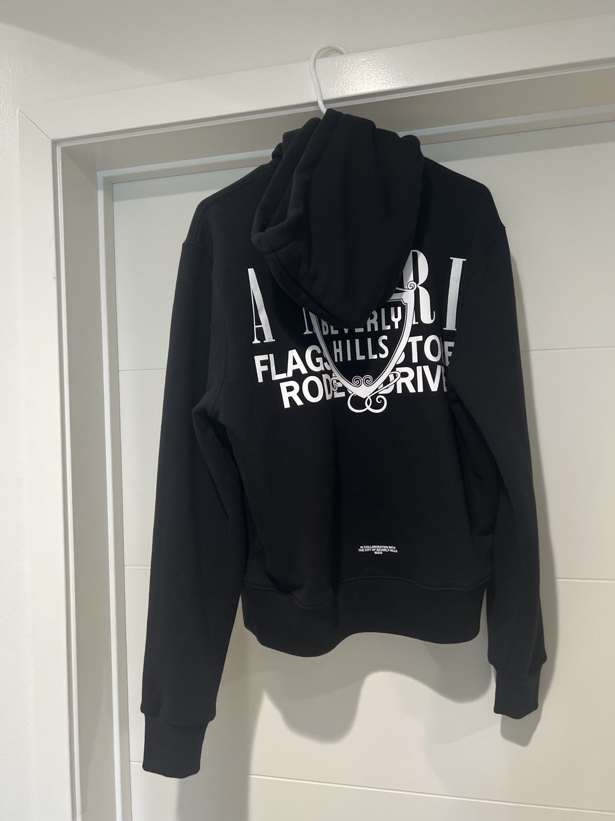 Amiri Amiri Beverly Hills Exclusive Flag Store Rodeo Drive Hoodie | Grailed