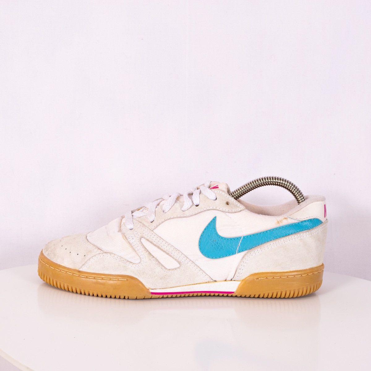 Nike × Vintage Vintage Nike 1970s 80s Suede Leather Beige Sneakers ...