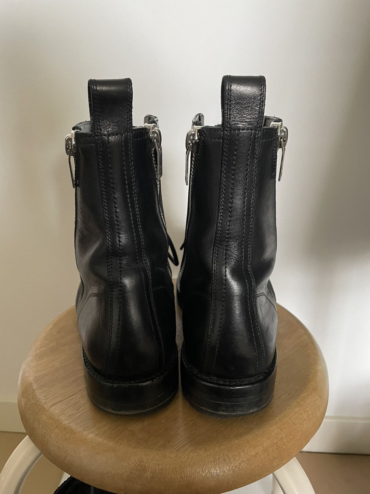 Saint Laurent Paris SLP Dual Zip Ranger Boots AW15 Hedi Slimane | Grailed
