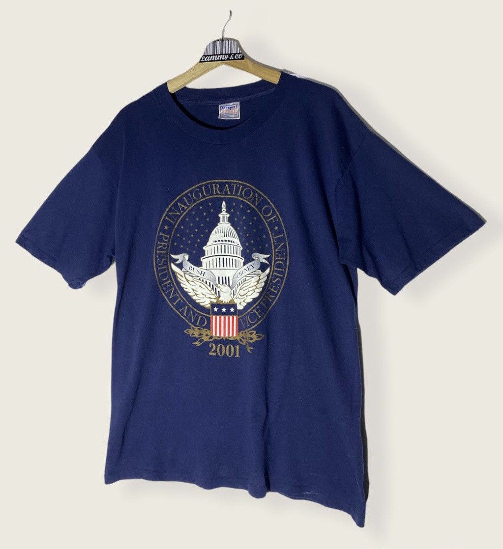 Vintage Rare Vintage 01 PRESIDENT BUSH & CHENEY TSHIRT BY ALL SPORT ...