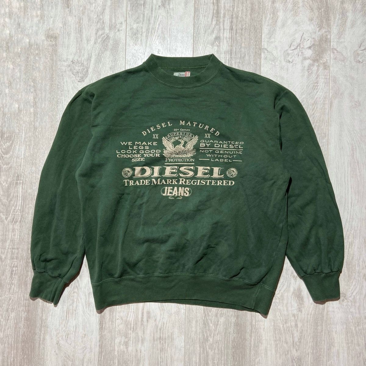 Diesel Vintage 90s DIESEL Sweatshirt | Grailed