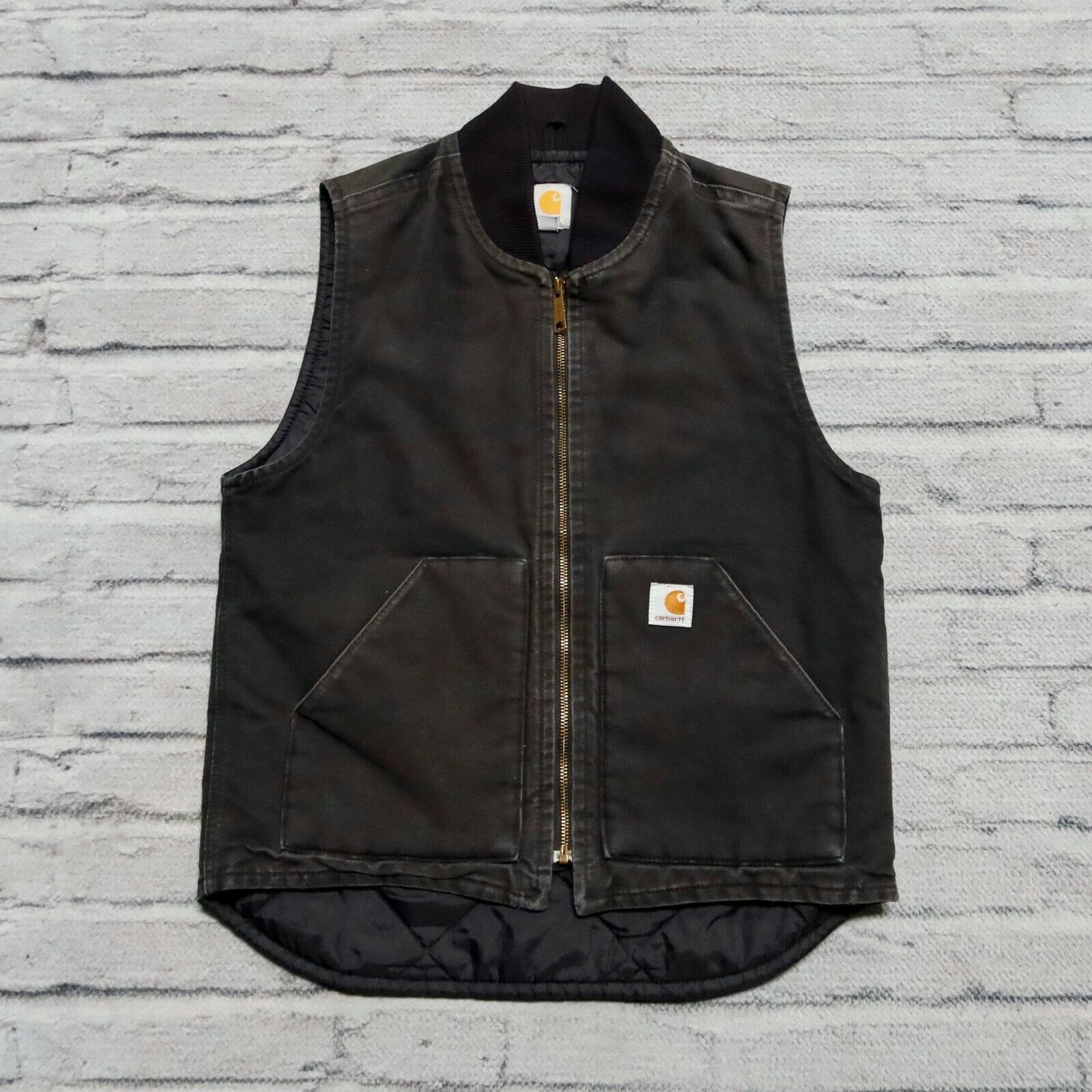 Carhartt Wip Vintage Carhartt Distressed Lined Work Vest Distressed ...