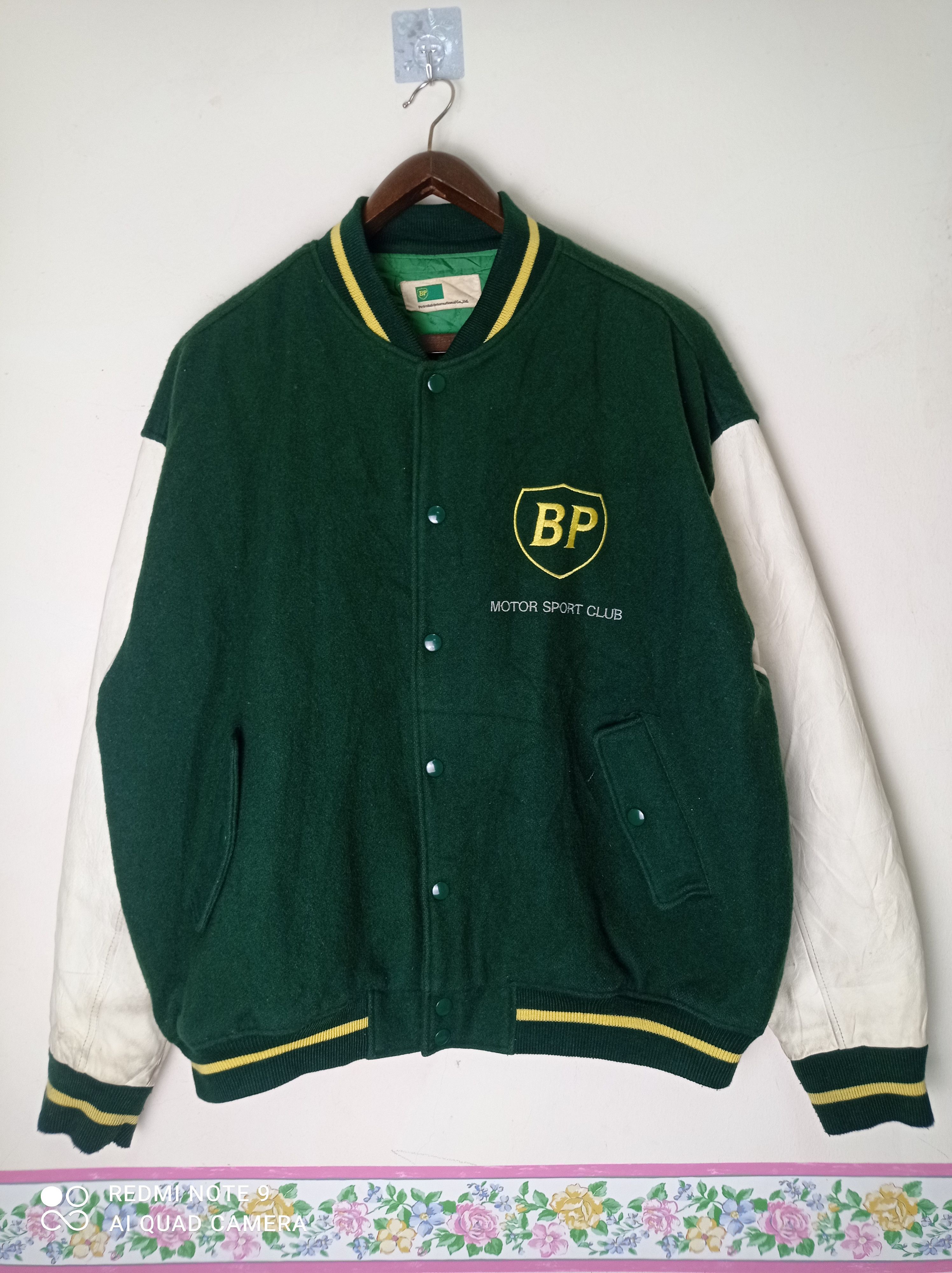Gear For Sports × Racing × Varsity Jacket Rare🔥Vtg British Petroleum ...