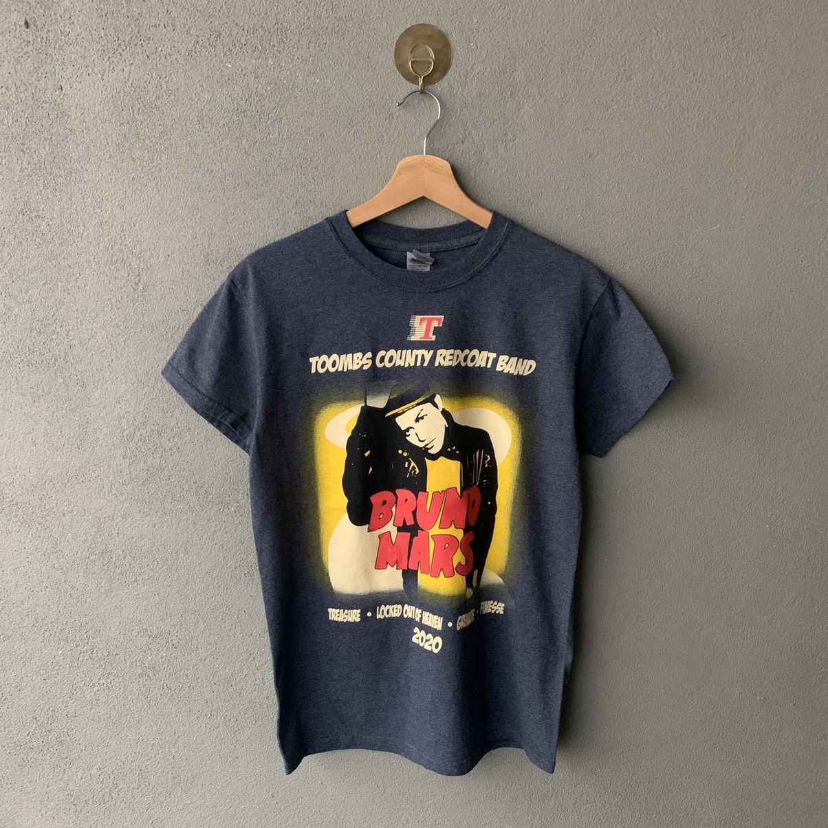 Mtv Bruno Mars Toombs County Redcoat Band T-shirt | Grailed