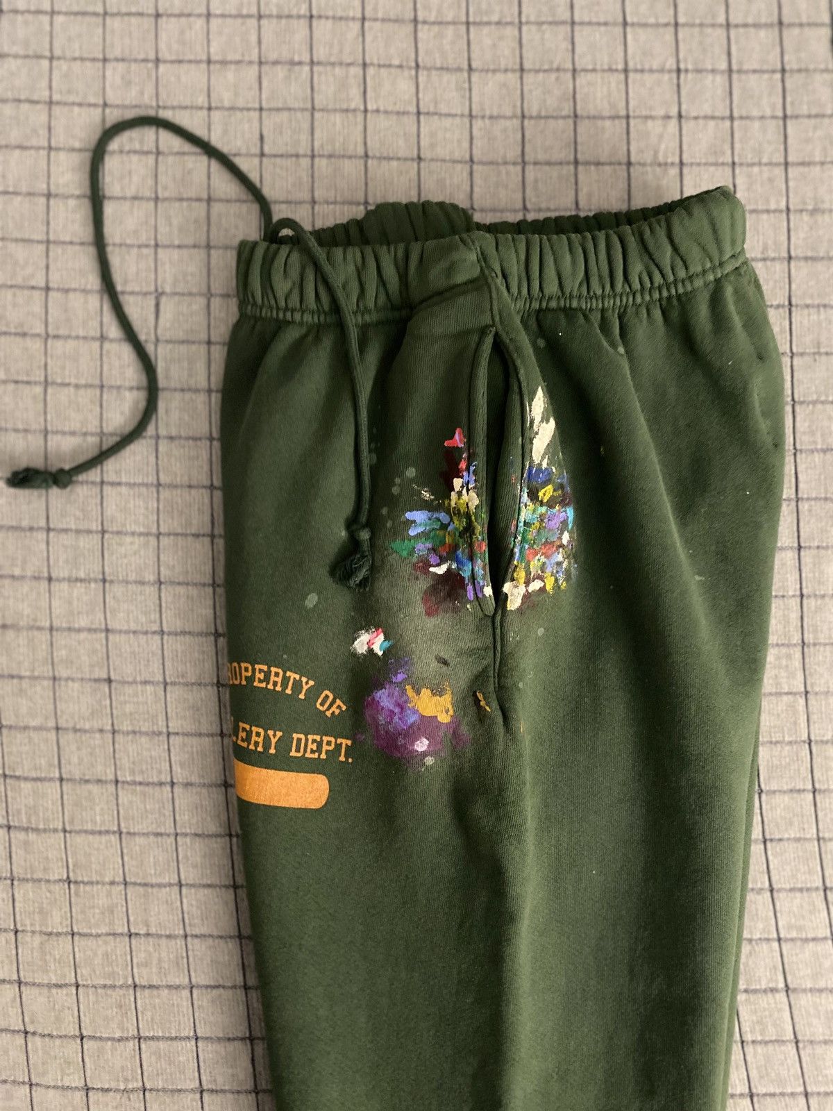 Gallery Dept. Paint- Splatter track pants | Grailed
