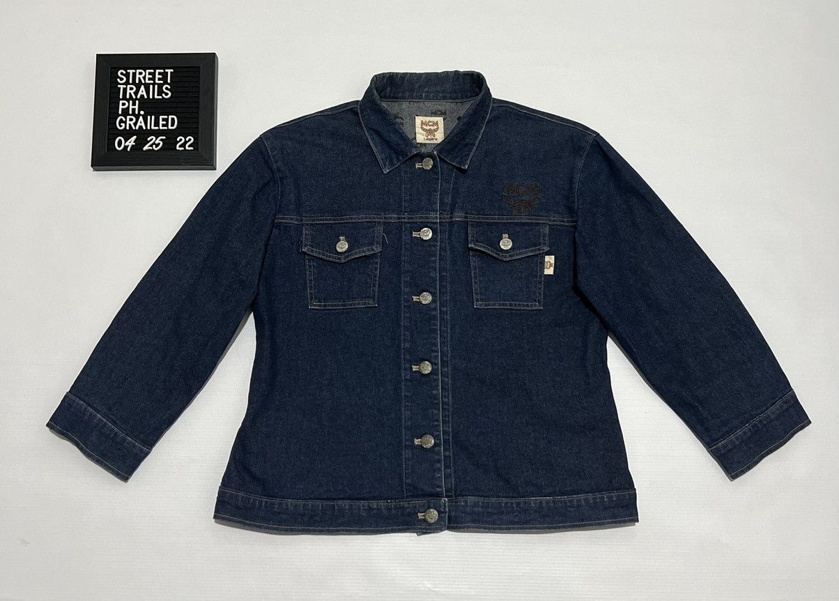 MCM MCM DENIM JACKET | Grailed