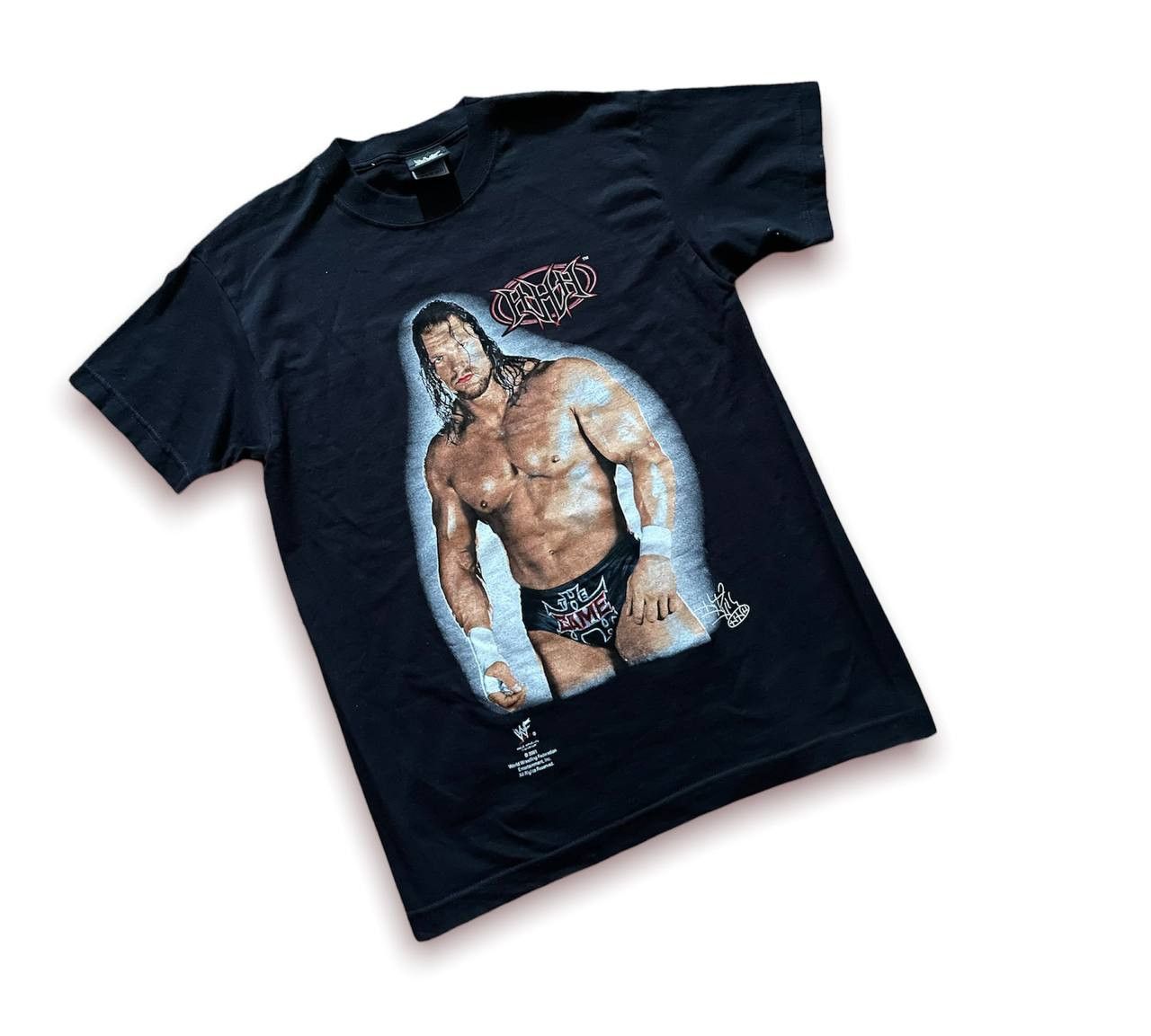 Vintage × Wwe vintage triple h 2001 rare hhh wwf wwe wrestling | Grailed