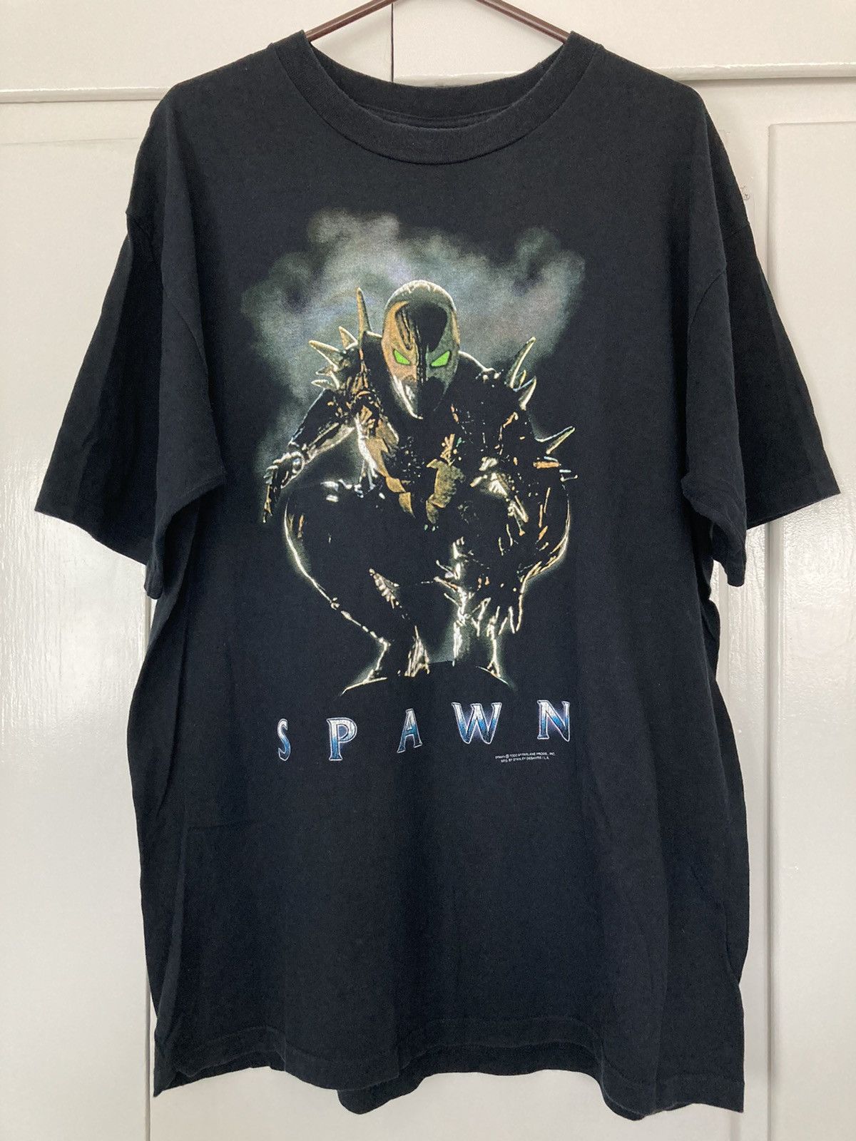 Comics × Movie × Vintage SPAWN MOVIE SHIRT 1997 DESANTIS Vintage 90s ...