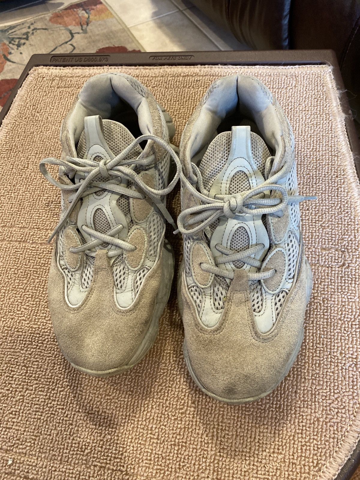 Adidas Adidas Yeezy 500 Ortholite APE 779001 Beige | Grailed