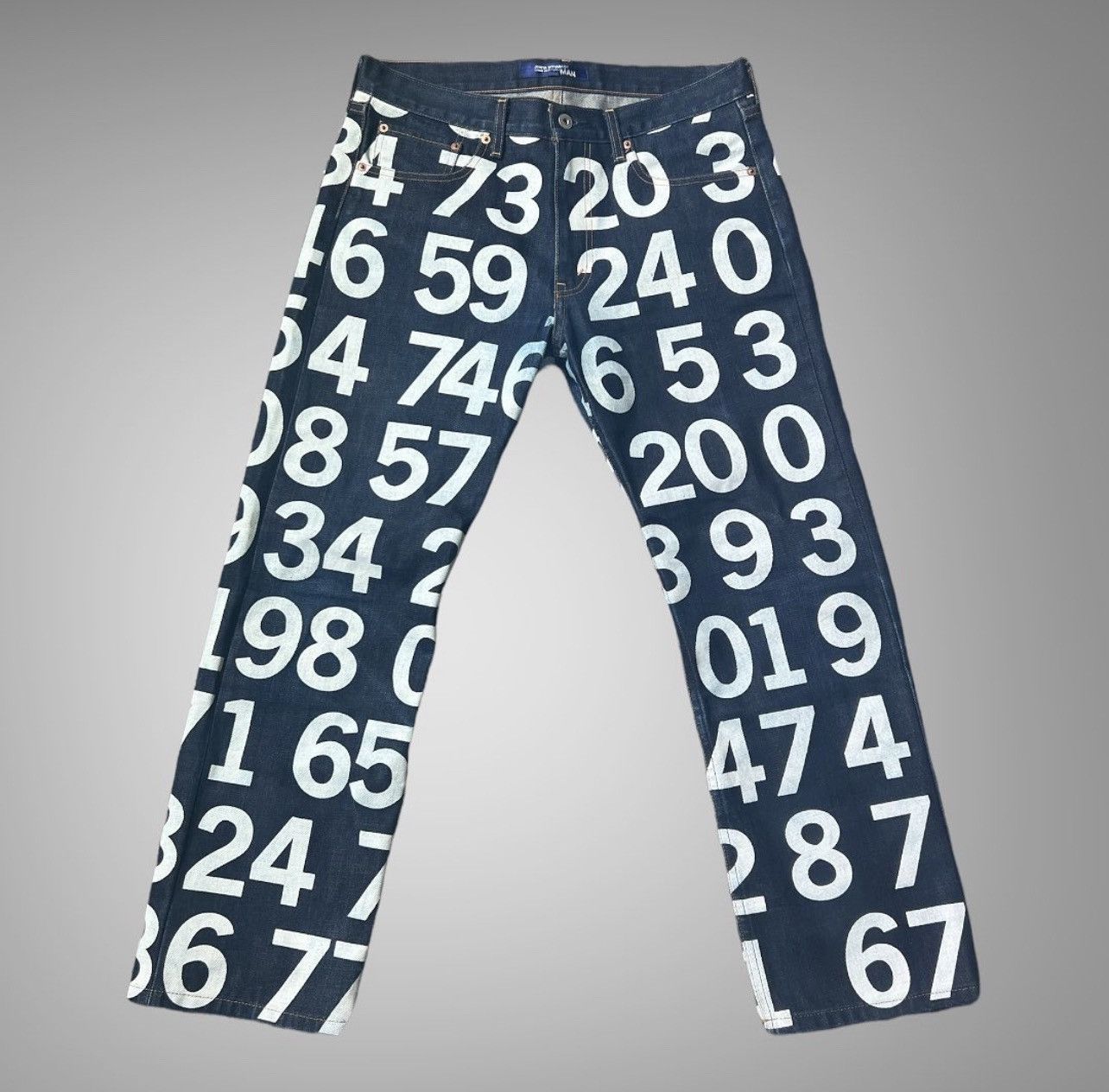 Junya Watanabe Junya Watanabe Number Jeans Denim | Grailed