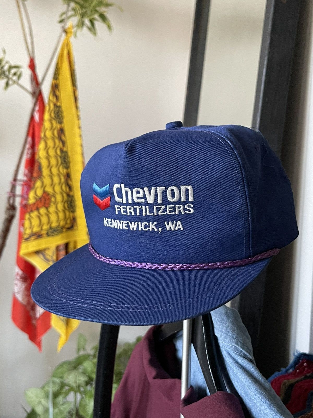 Trucker Hat × Vintage Vintage Hat Chevron Fertilizers | Grailed