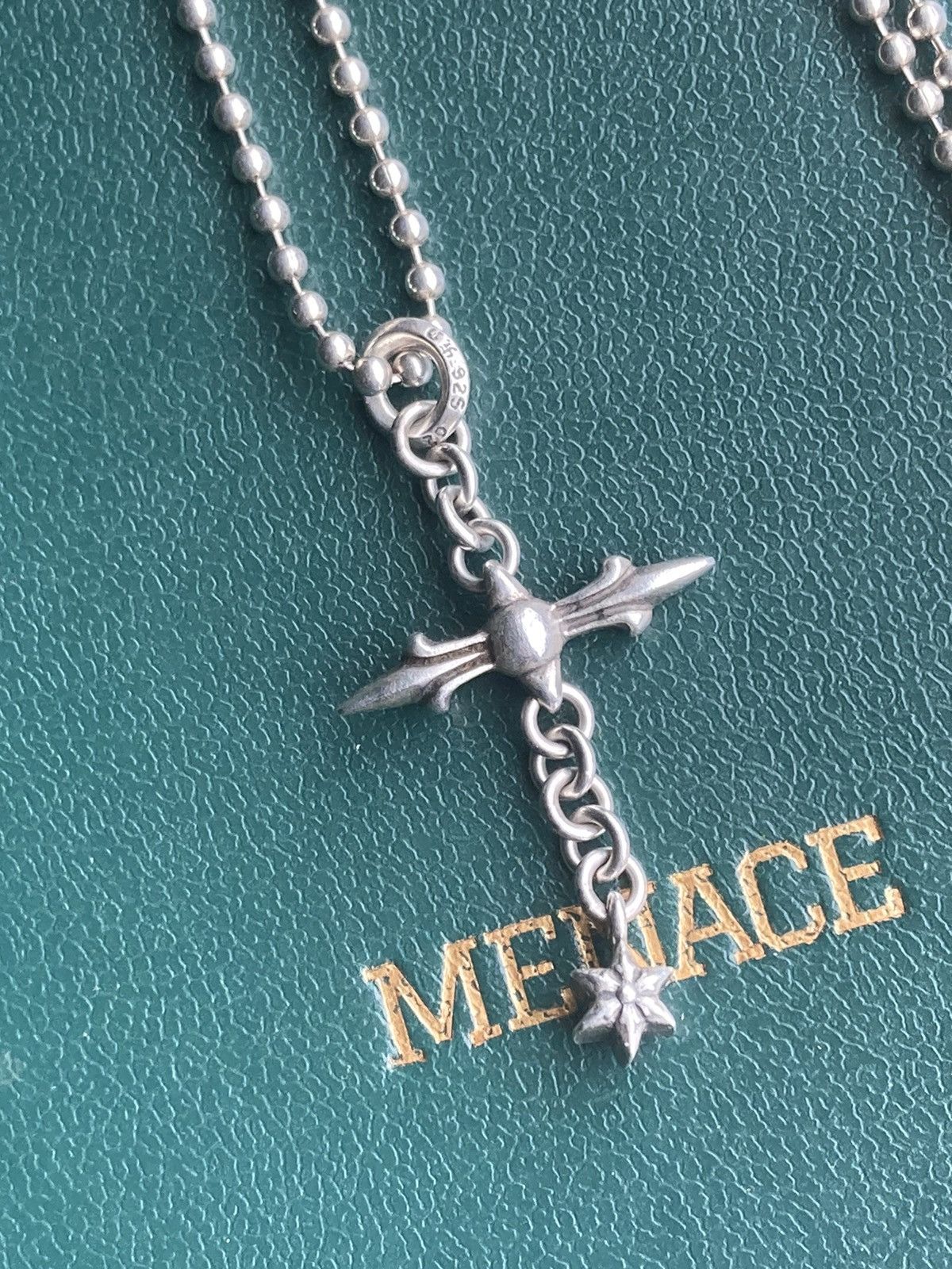 Chrome Hearts *FINAL DROP* Chrome Hearts Roly Cross Charm Chain | Grailed